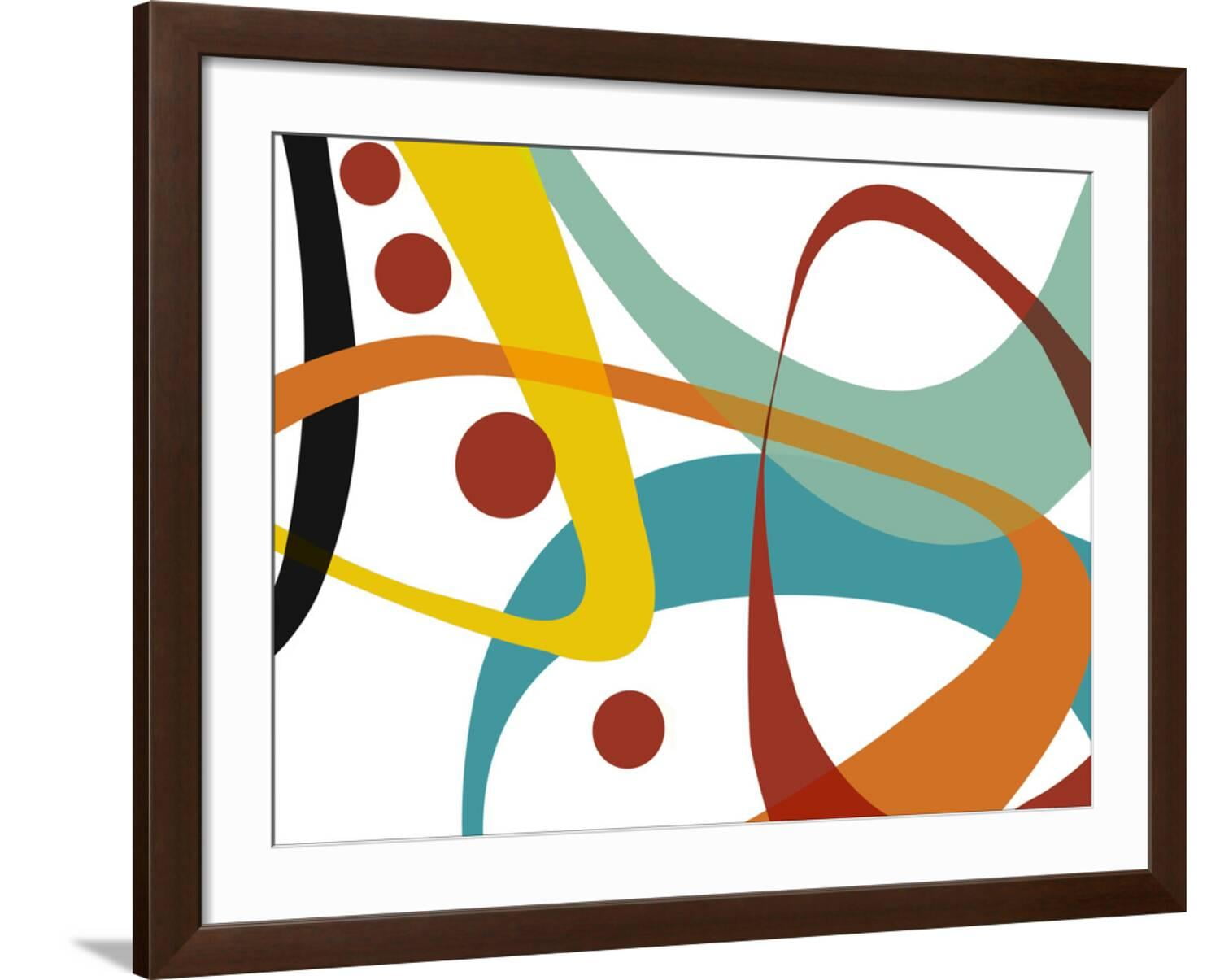 Art.com Evolution Art Print by Jack Roth, Brown Frame Wall Art, 40" x ...