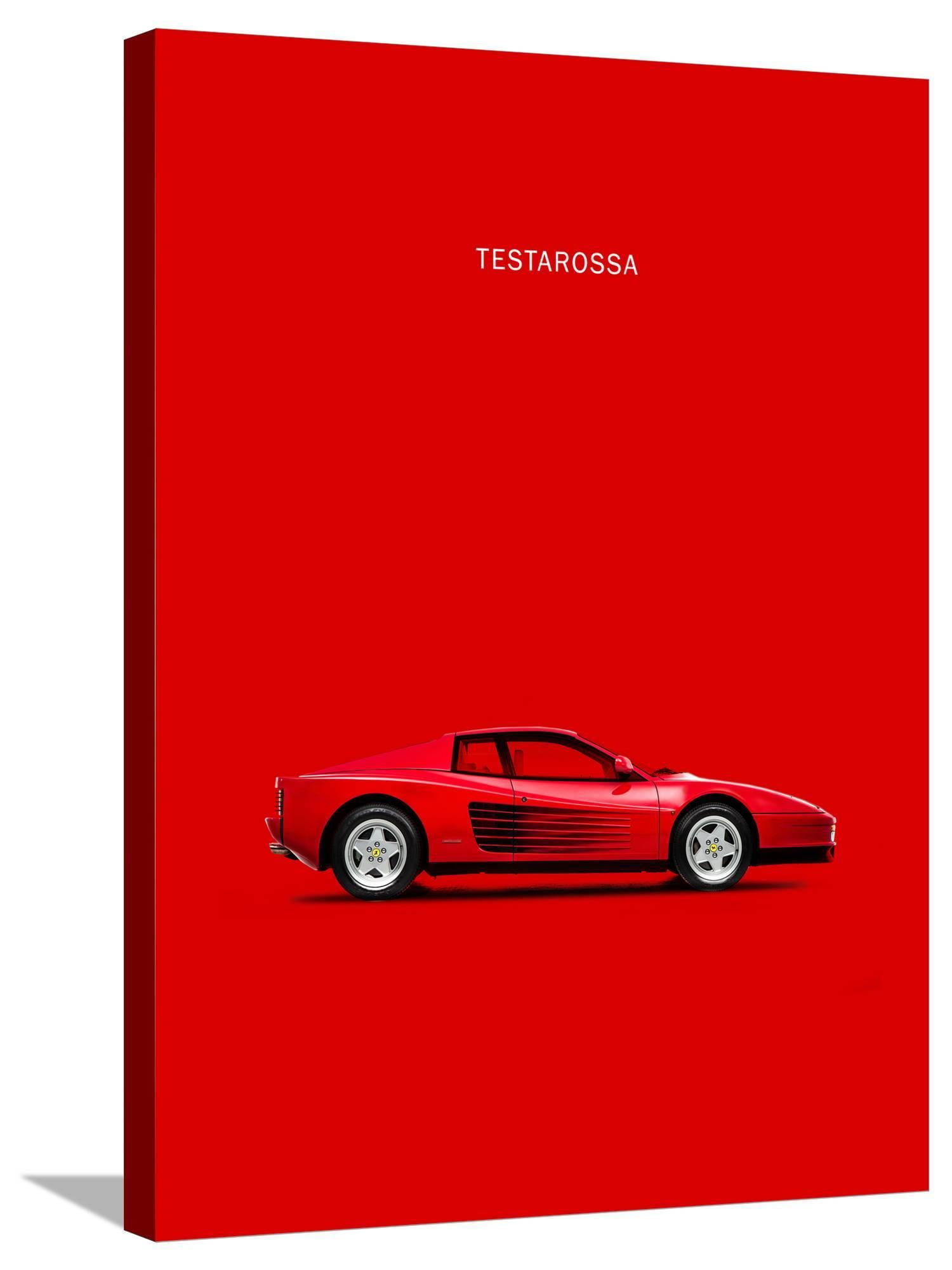 Art.com Ferrari Testarossa 84 Stretched Canvas Print Wall Art by Mark ...