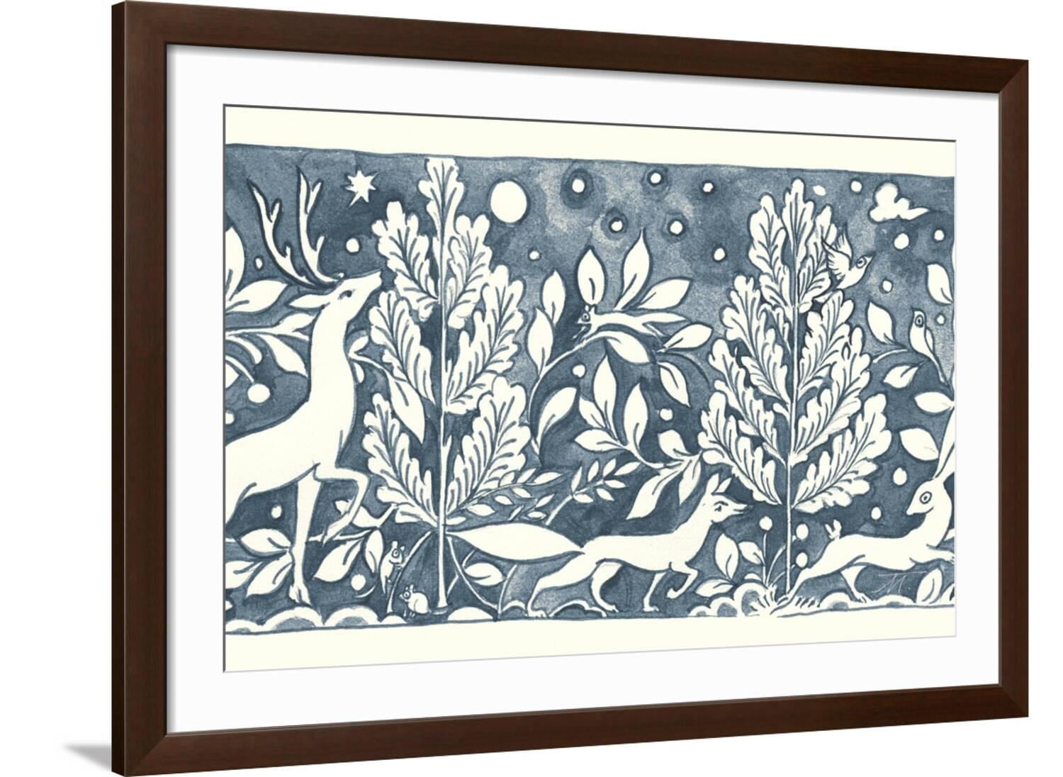 Art.com Forest Life IX Art Print by Miranda Thomas, Brown Frame Wall ...