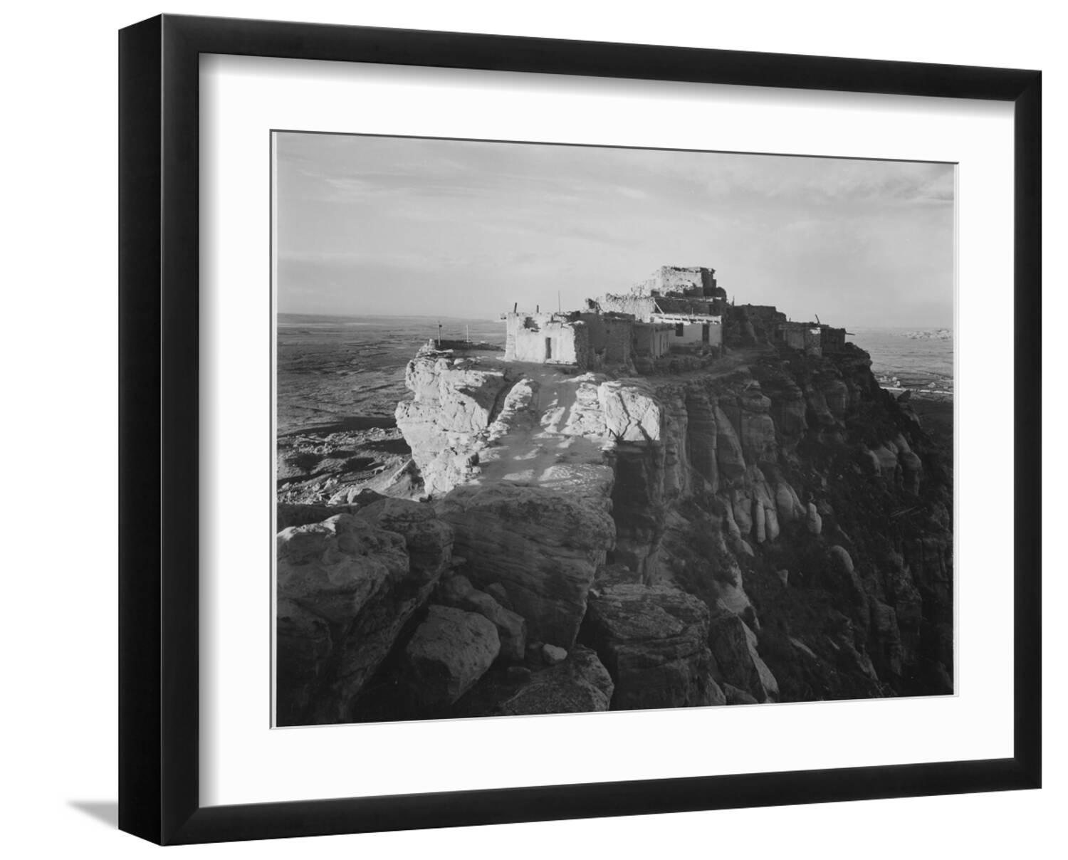 Art.com Full View Of The City On Top Of Mountain Walpi Arizona 1941 ...