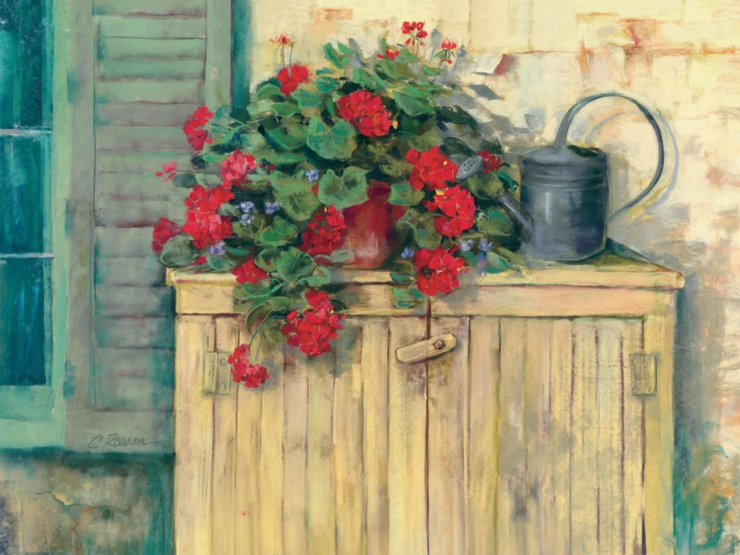 Art.com Gardeners Still Life Art Print by Carol Rowan, 32" x 24 ...