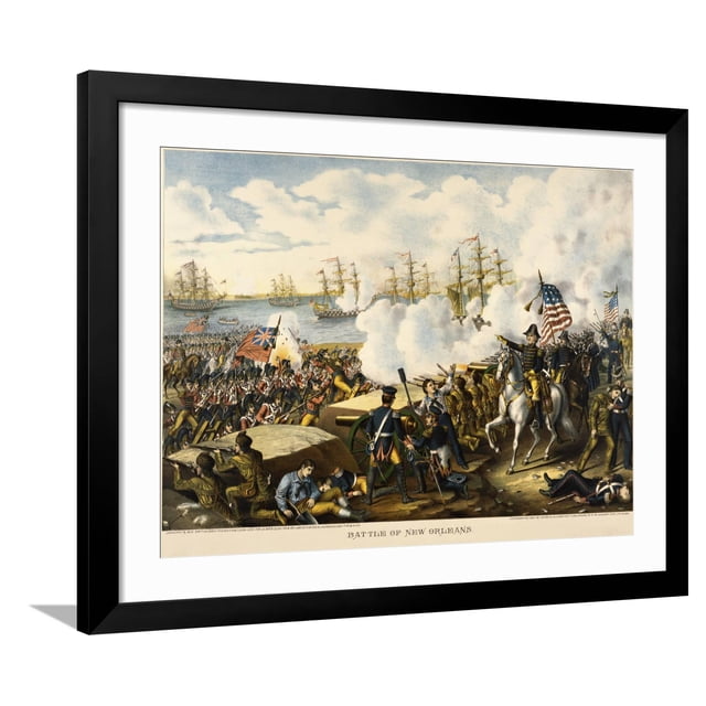 Art.com General Andrew Jackson at the Battle of New Orleans Giclee ...