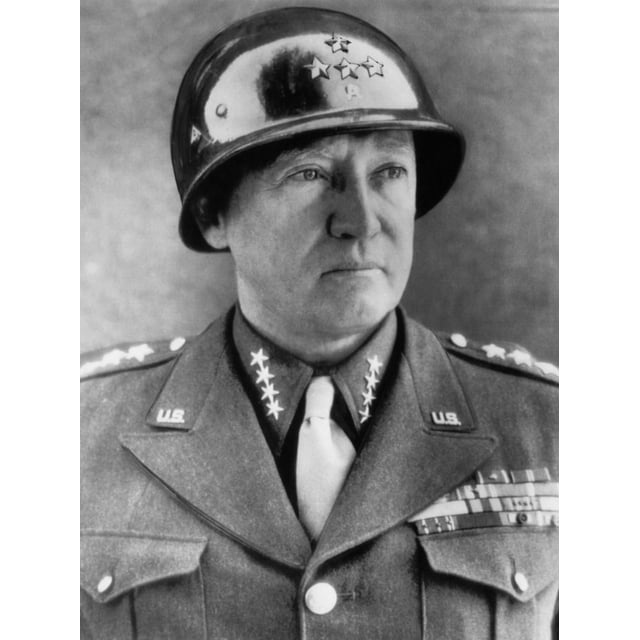 Art.com General George S. Patton Jr., U.S. Army General, 1940s Photo ...