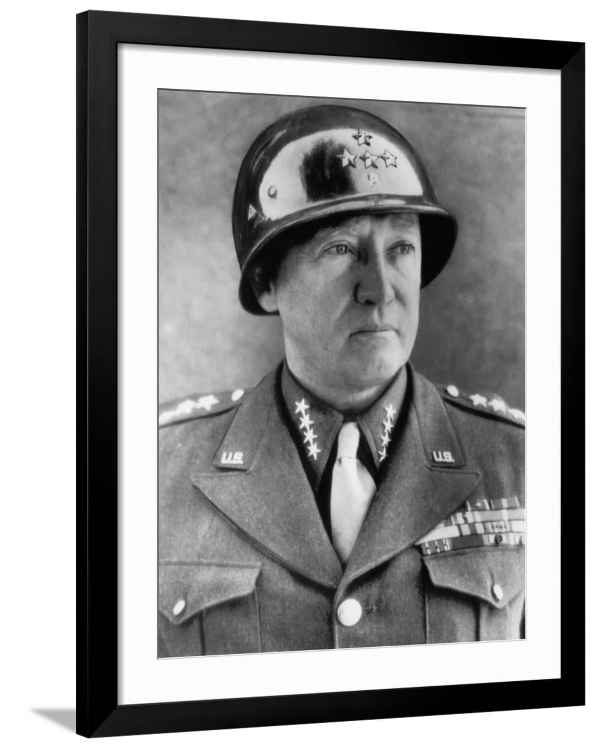 Art.com General George S. Patton Jr., U.S. Army General, 1940s Photo ...