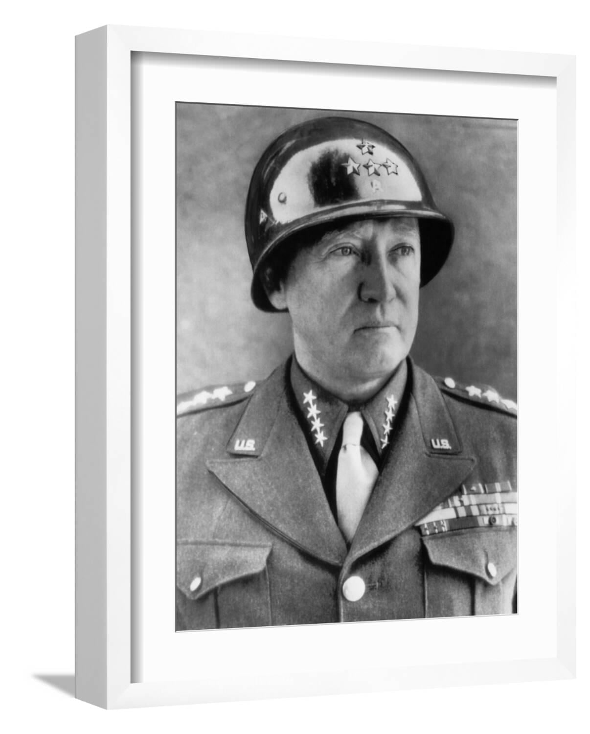 Art.com General George S. Patton Jr., U.S. Army General, 1940s Photo ...