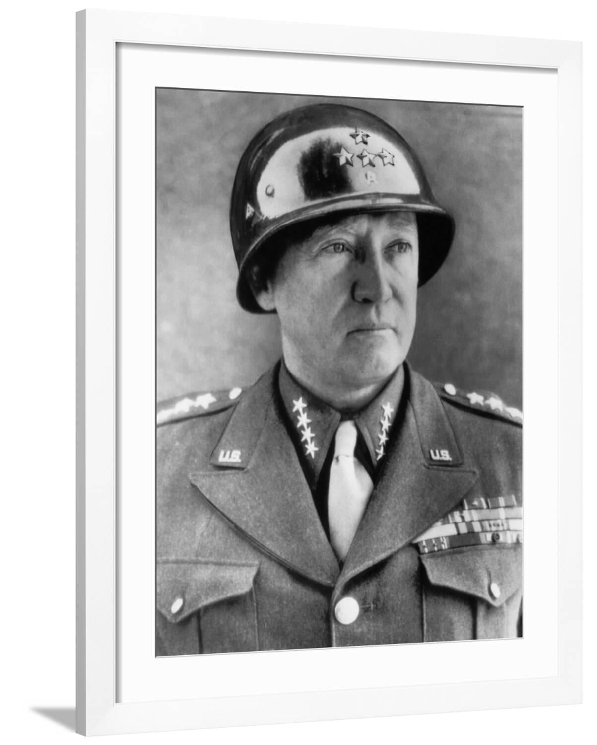 Art.com General George S. Patton Jr., U.S. Army General, 1940s Photo ...