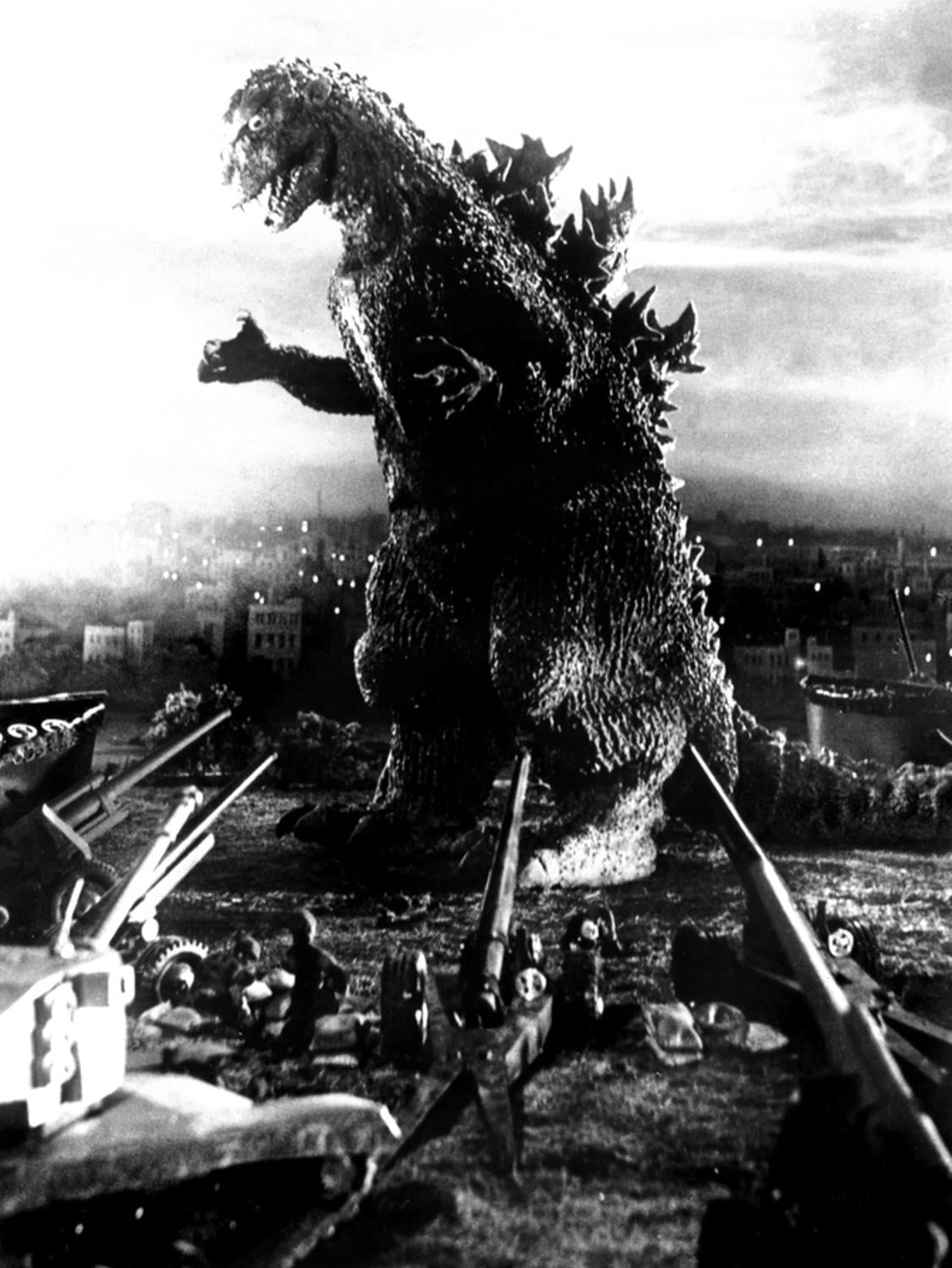 Art.com Godzilla, (AKA Gojira), Godzilla, 1954 Photo, 24" x 32 ...