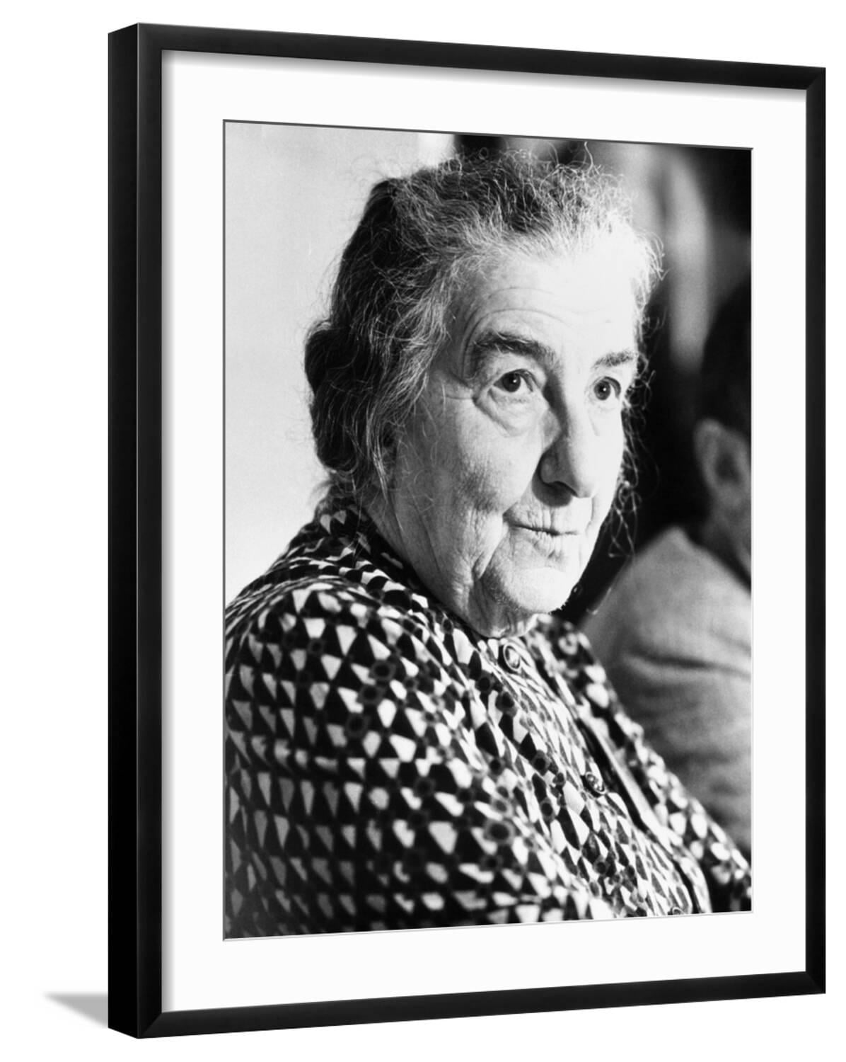 Art.com Golda Meir, Former Israeli Prime Minister Attending World ...