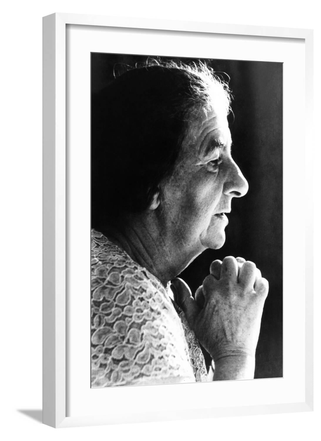 Art.com Golda Meir, Israeli Prime Minister, Was Elected on March 17 ...