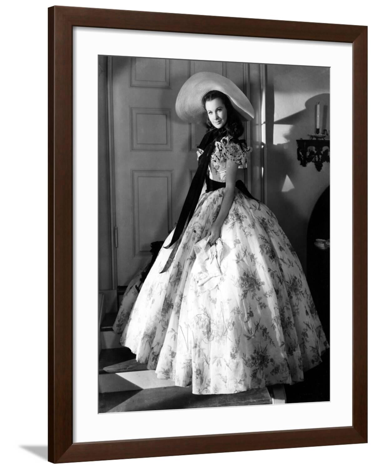 Art.com Gone with the Wind, Vivien Leigh, 1939 Photo, Brown Frame Wall ...