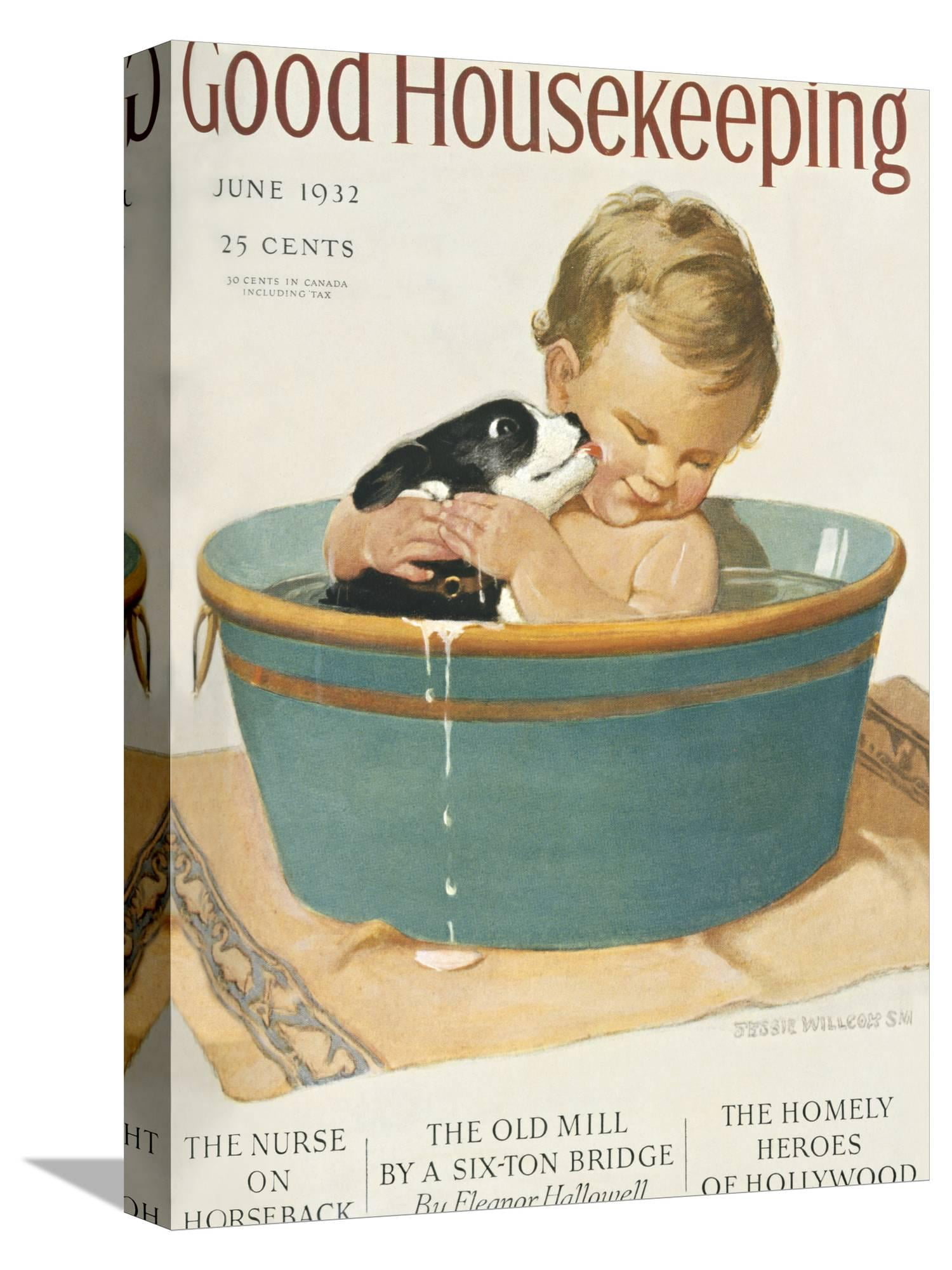 Art.com Good Housekeeping, June, 1932 Stretched Canvas Print Wall Art ...