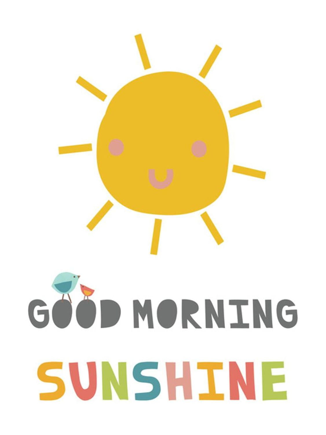 Art.com Good Morning Sunshine Art Print by Kindred Sol Collective, 12 ...