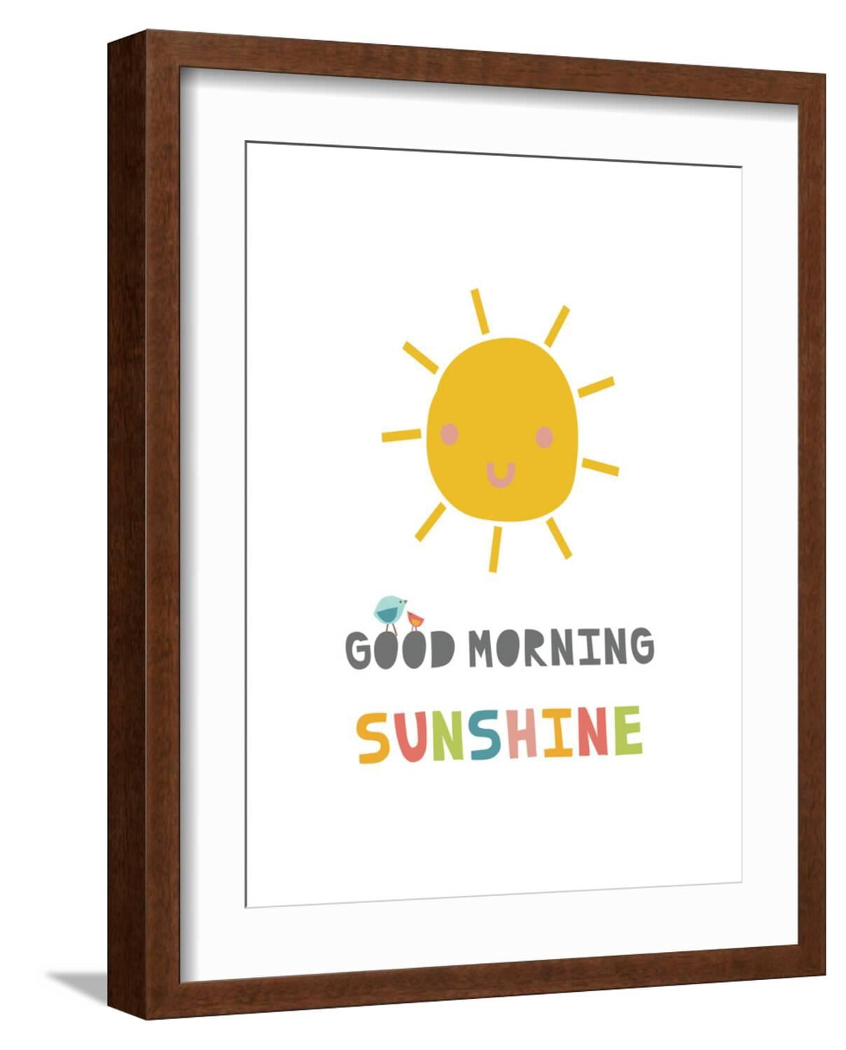 Art.com Good Morning Sunshine Art Print by Kindred Sol Collective ...