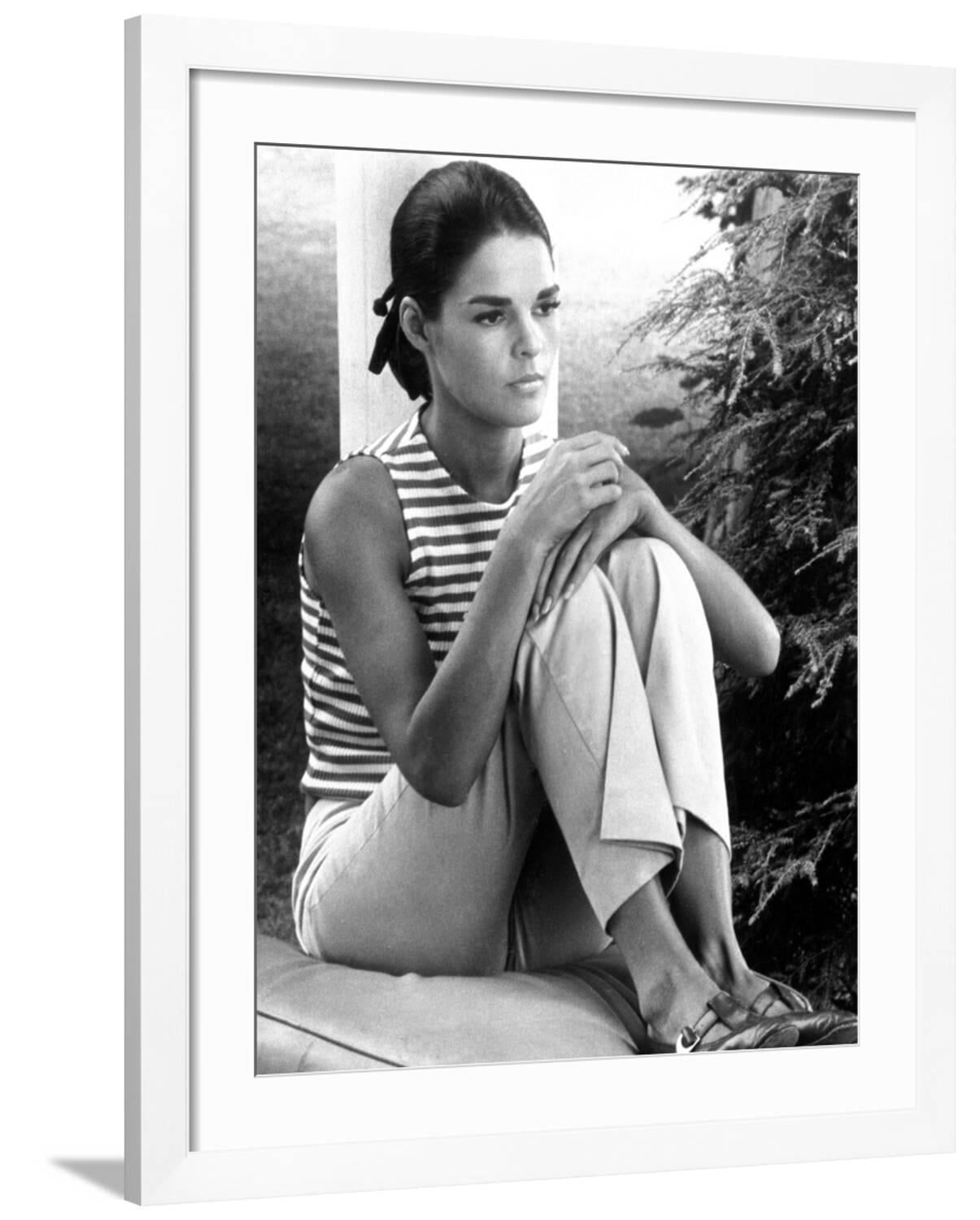 Art.com Goodbye Columbus, Ali Macgraw, 1969 Photo, White Frame Wall Art ...