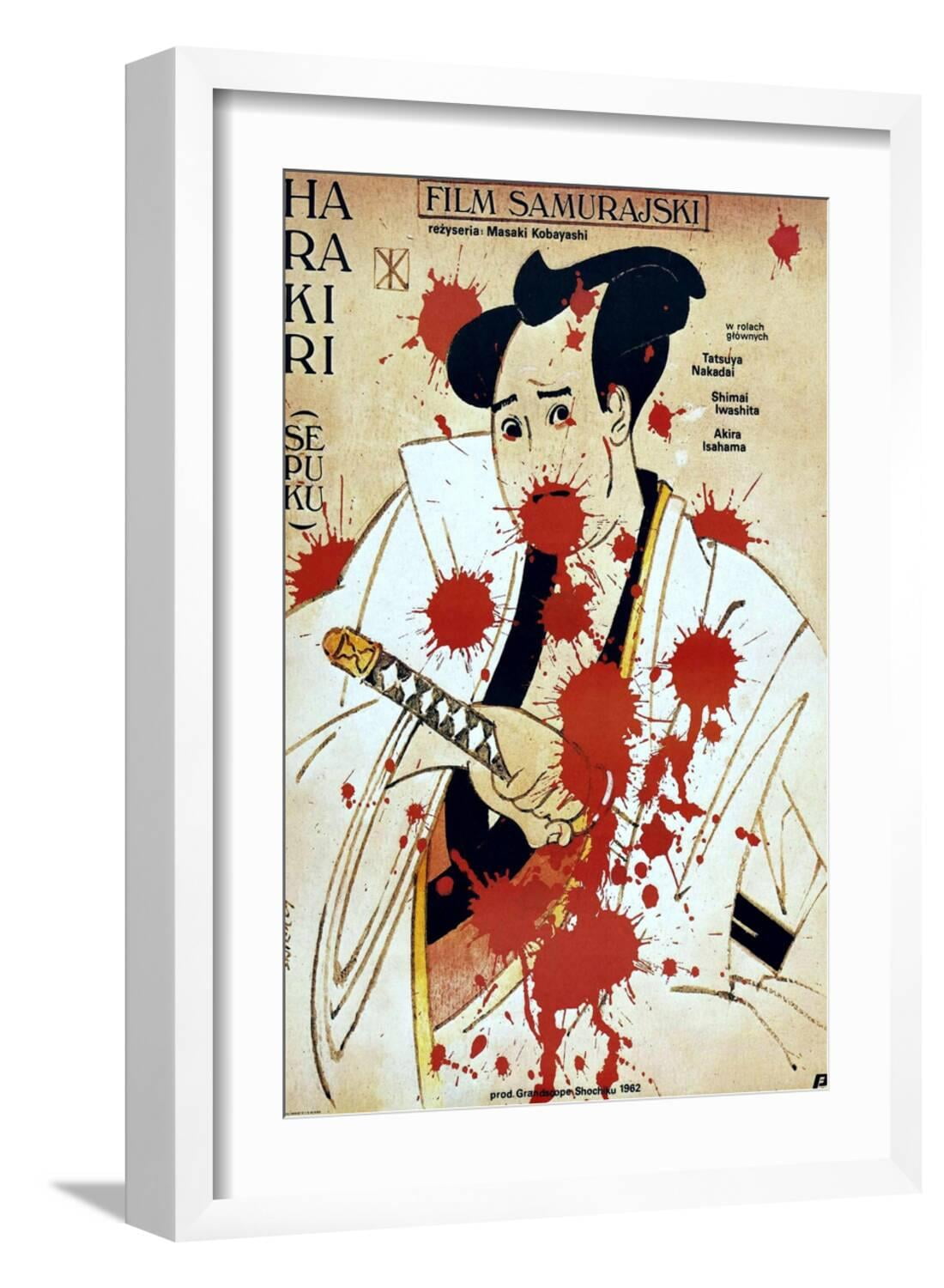 Art.com Harakiri, (AKA Seppuku), Polish Poster Art, 1962 Art Print ...