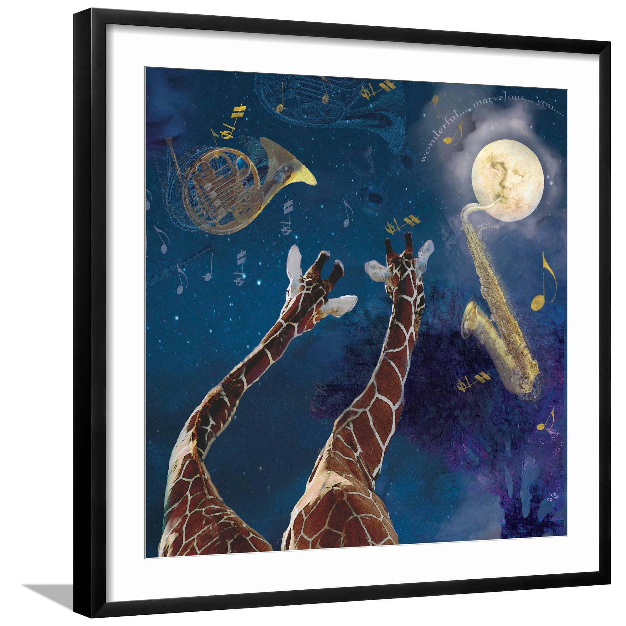 Art.com Heaven Blew Every Trumpet Art Print by Nancy Tillman, Black ...
