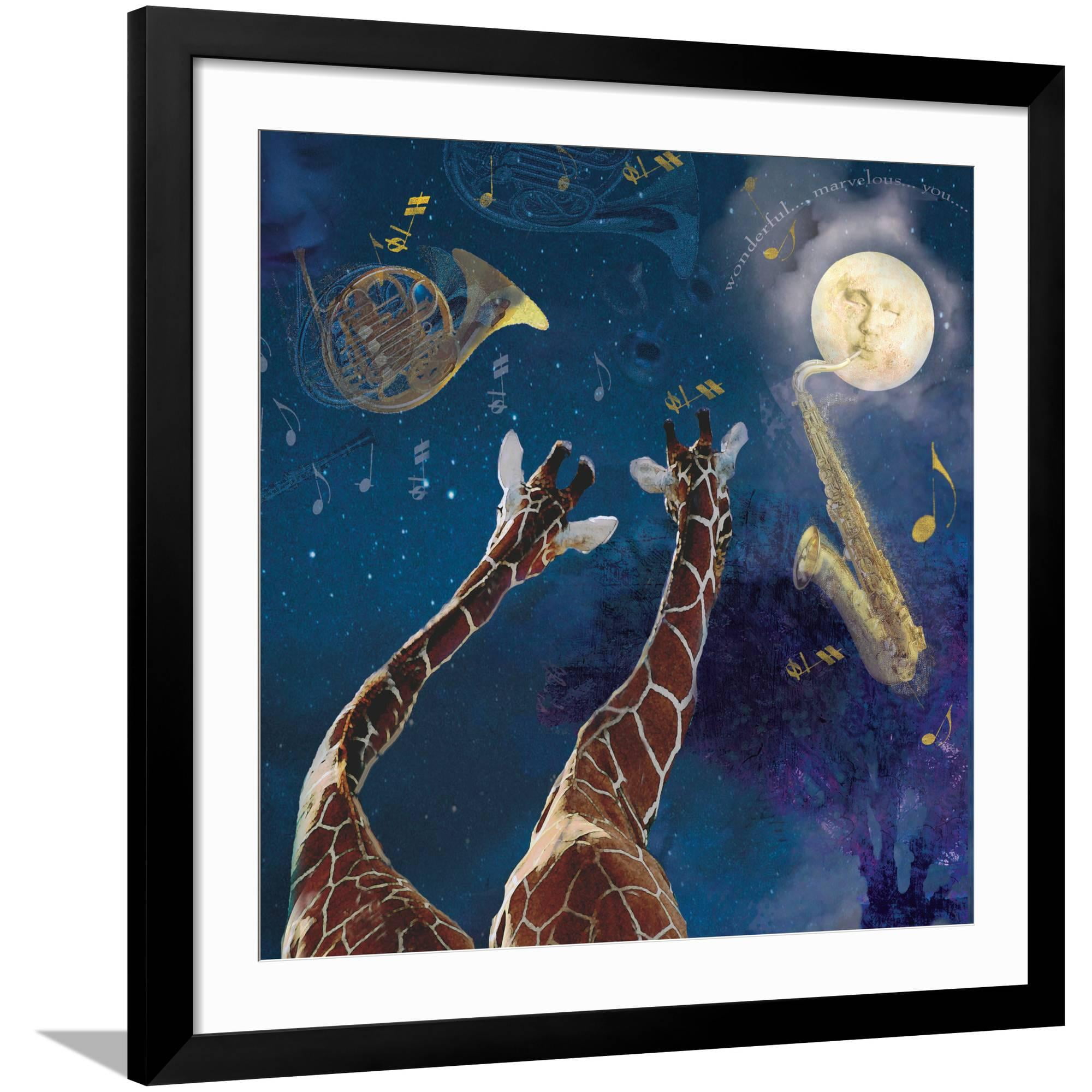 Art.com Heaven Blew Every Trumpet Art Print by Nancy Tillman, Black Frame Wall Art, 38" x 38 ...