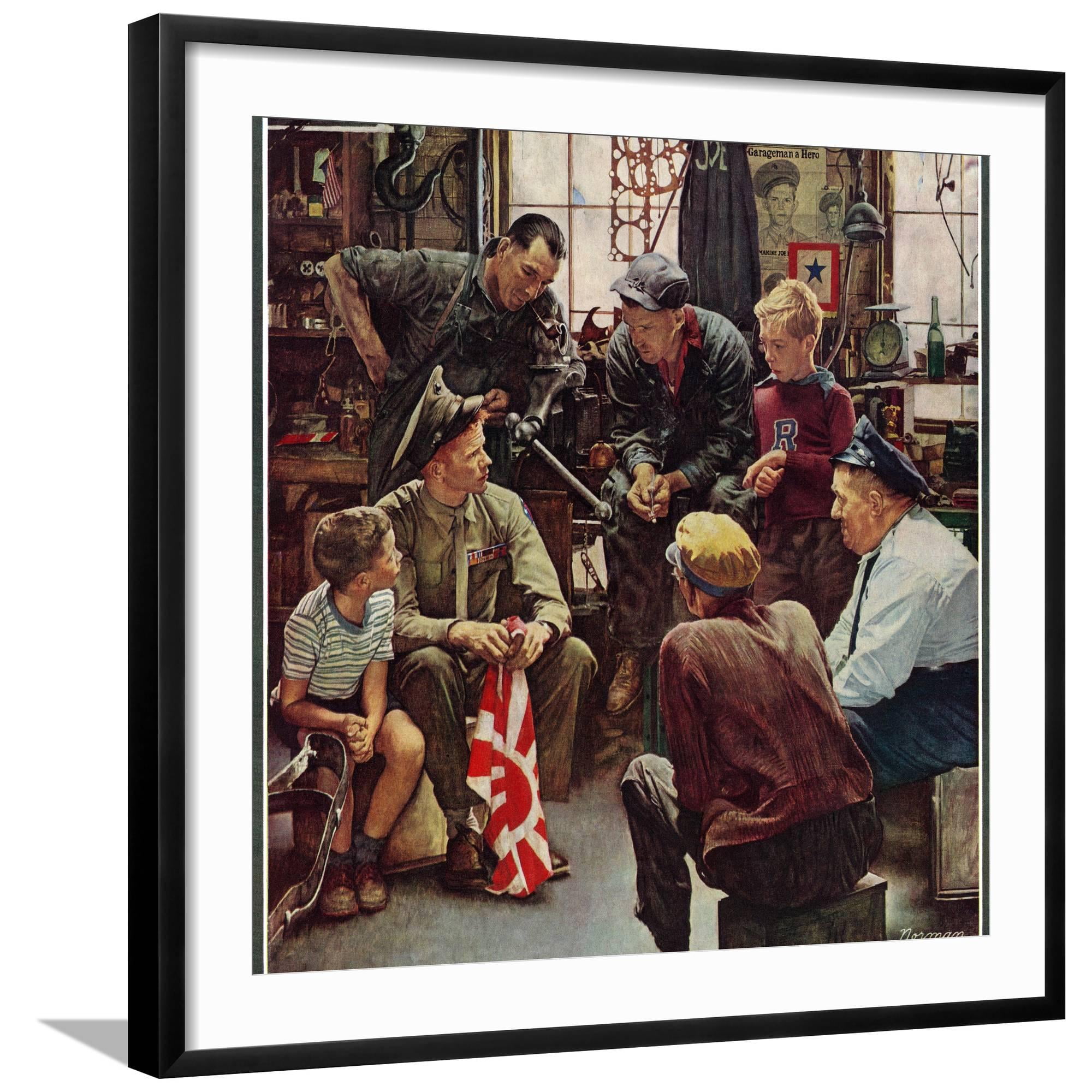 Art.com Homecoming Marine, October 13,1945 Giclee Print by Norman ...