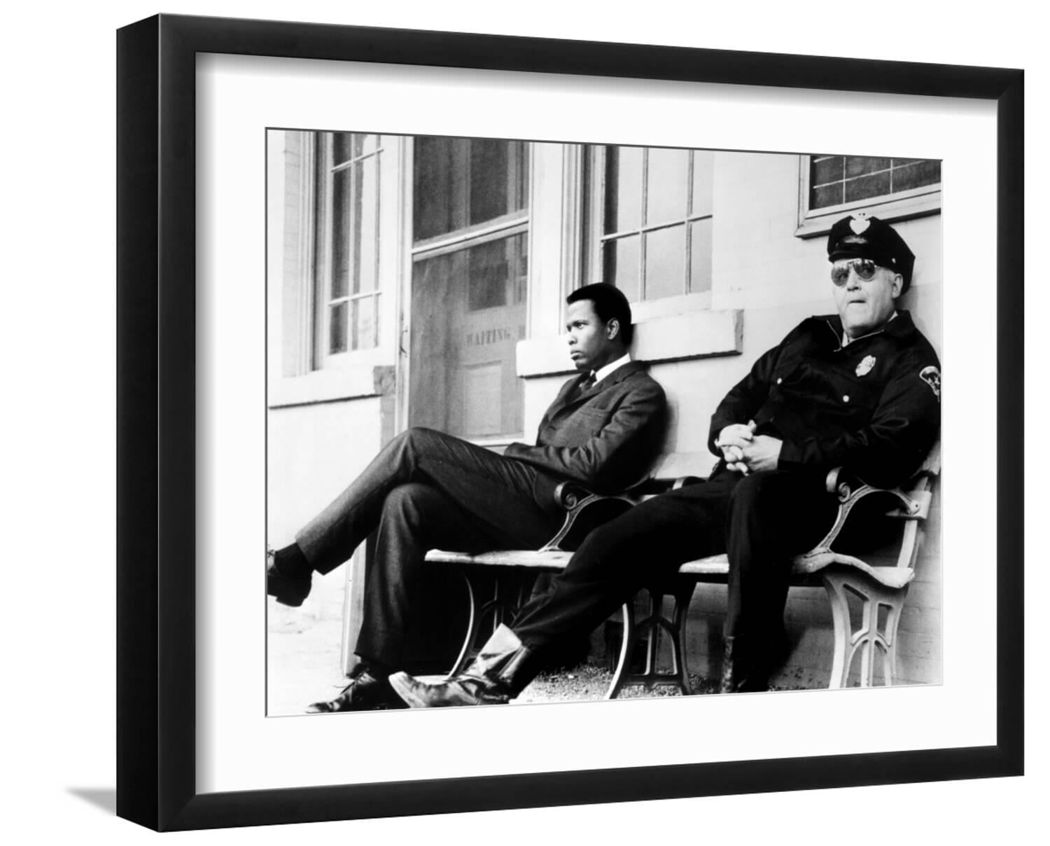 Art.com In the Heat of the Night, Sidney Poitier, Rod Steiger, 1967 ...