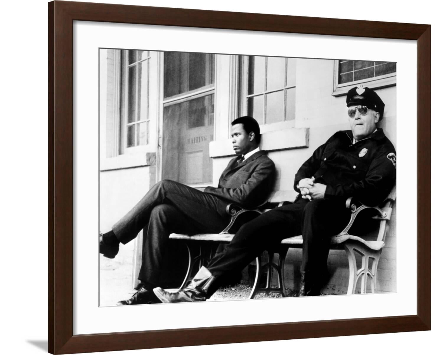 Art.com In the Heat of the Night, Sidney Poitier, Rod Steiger, 1967 ...
