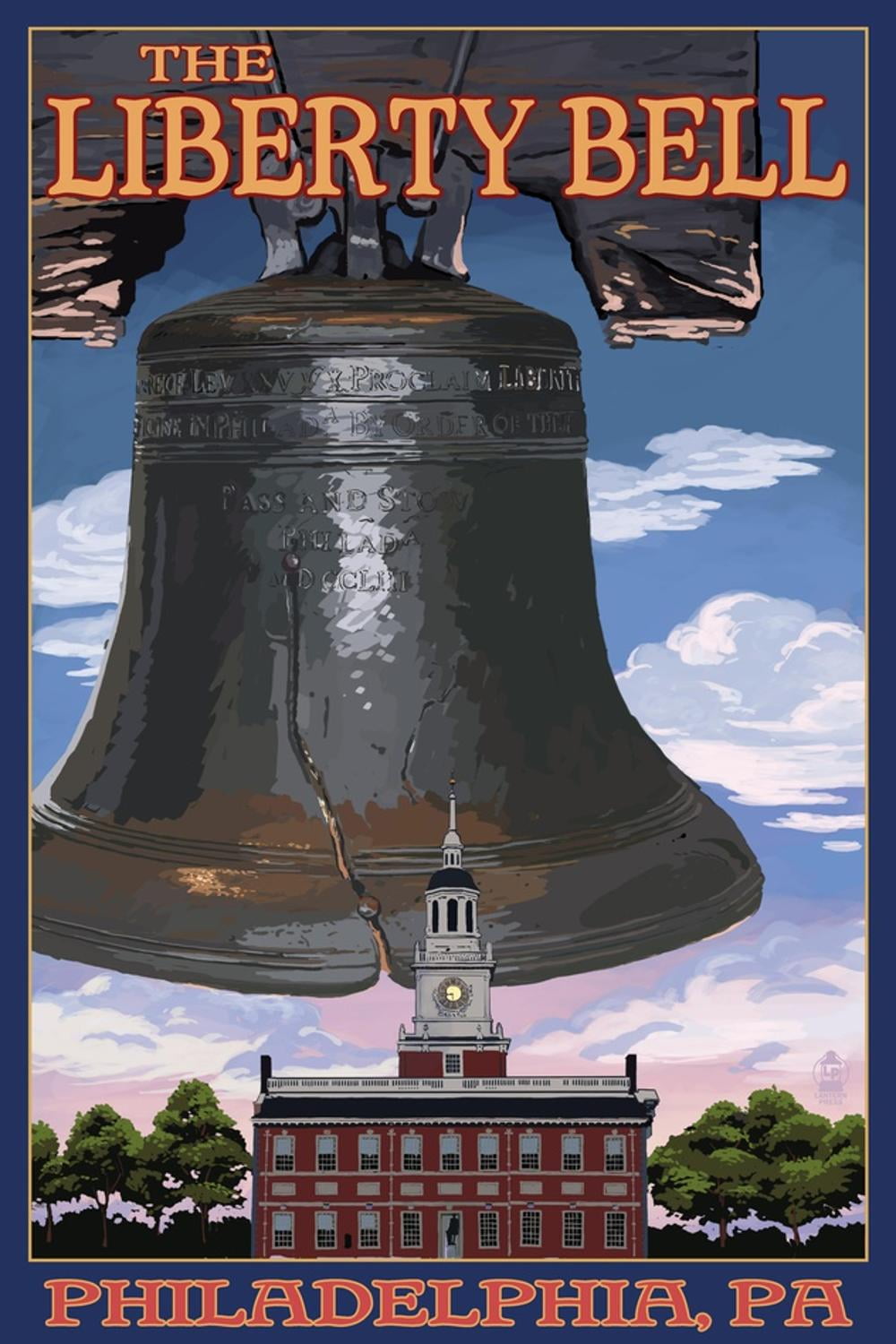 Art.com Independence Hall and Liberty Bell - Philadelphia, Pennsylvania ...