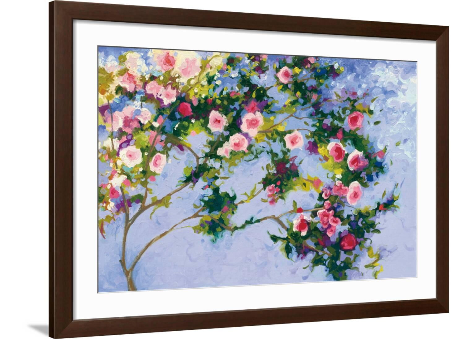 Art.com Inspiration Monet Art Print by Shirley Novak, Brown Frame Wall ...