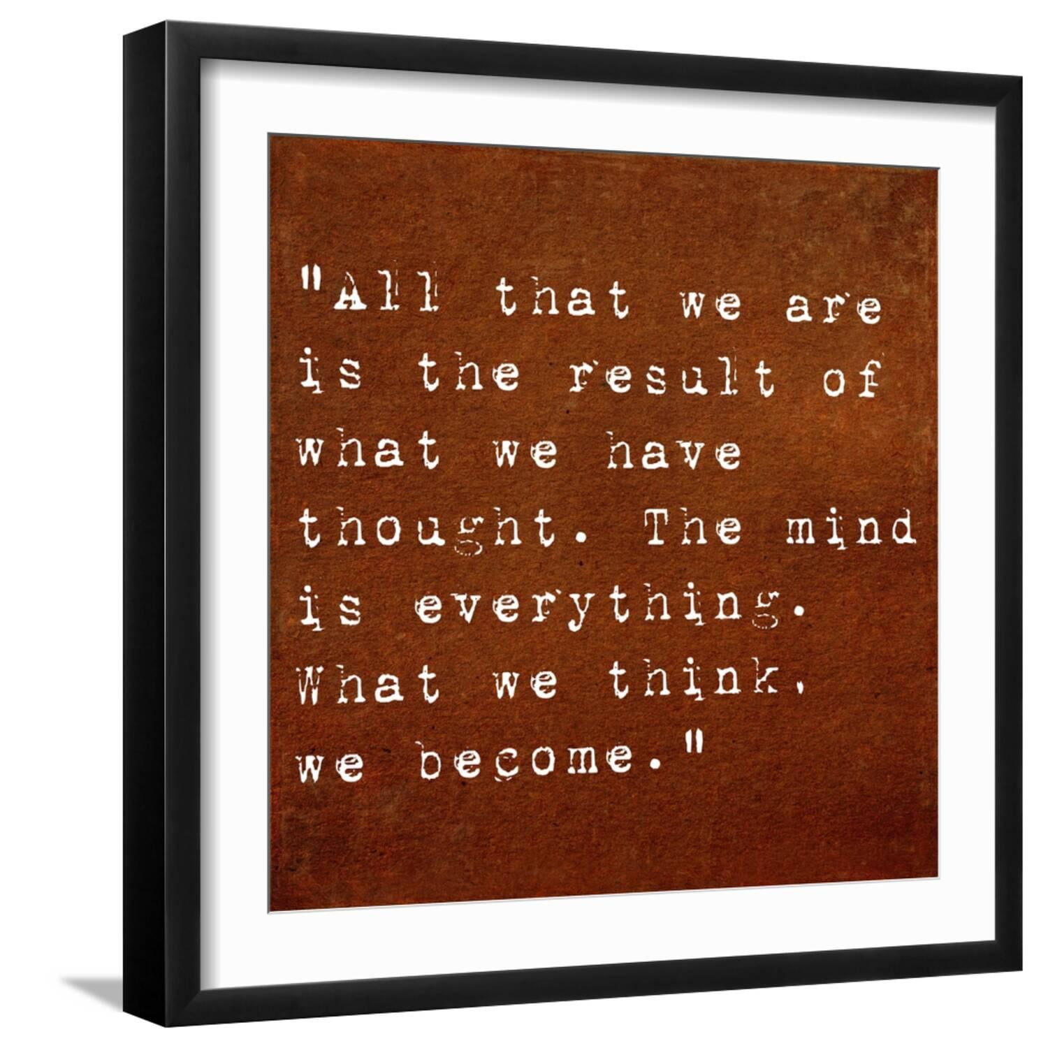 Art.com Inspirational Quote By Siddhartha Gautama (The Buddha) On ...