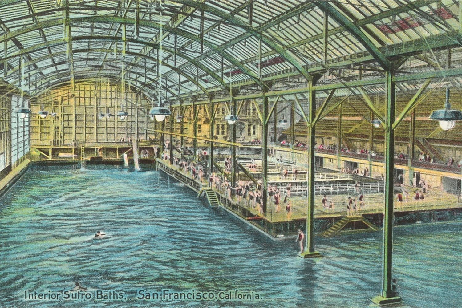 Art.com Interior, Sutro Baths, San Francisco, California Art Print, 36 ...