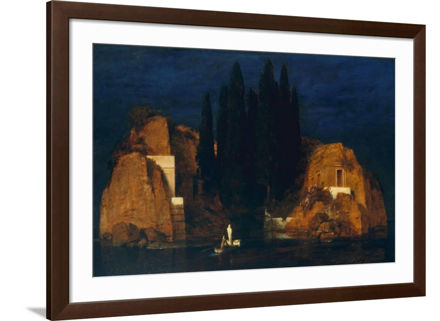 Art.com Island of the Dead, by Arnold Bocklin, 1880, Swiss Romantic ...