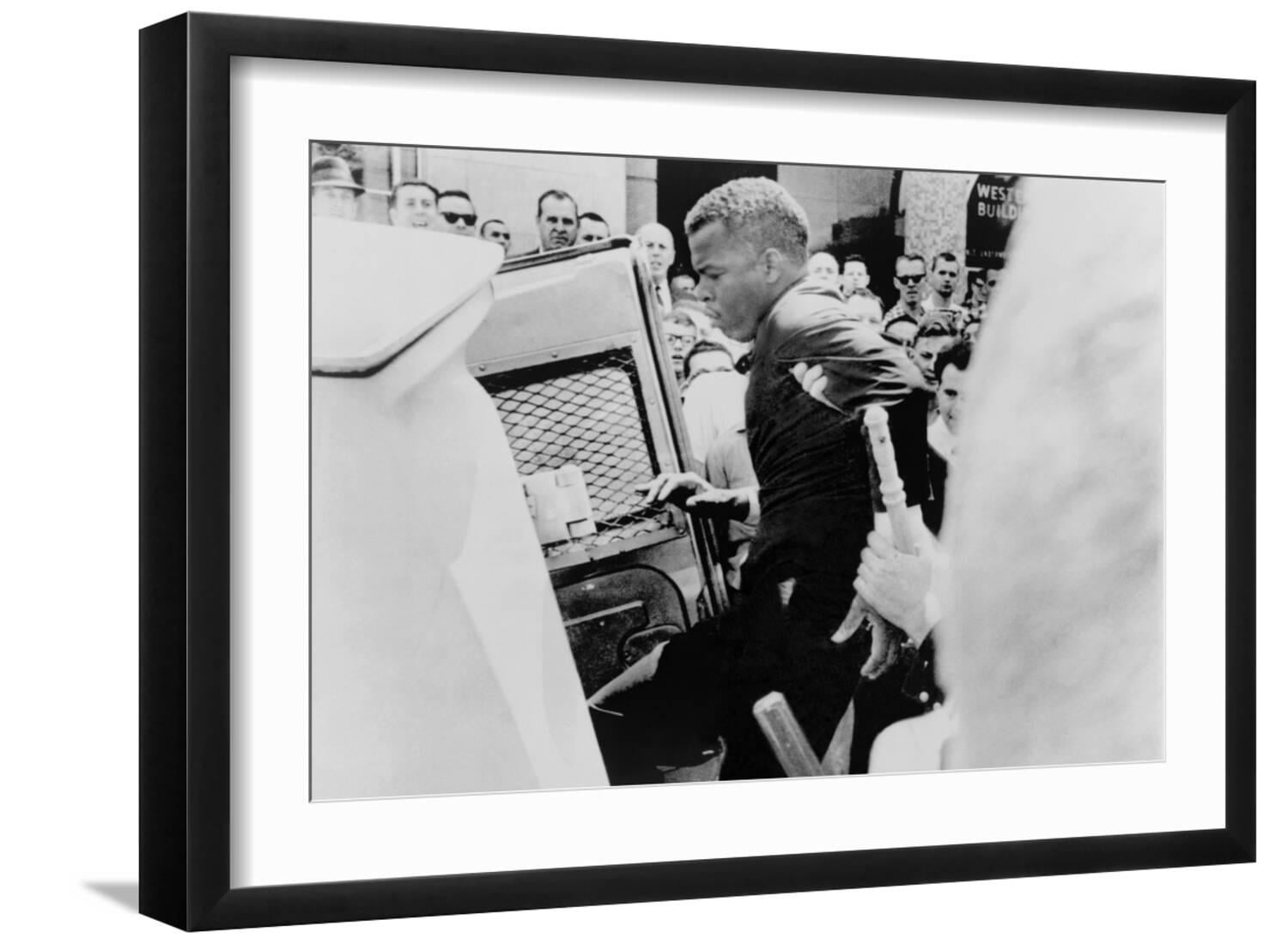 Art.com John Lewis Being Arrested in Civil Rights Protest in Nashville ...