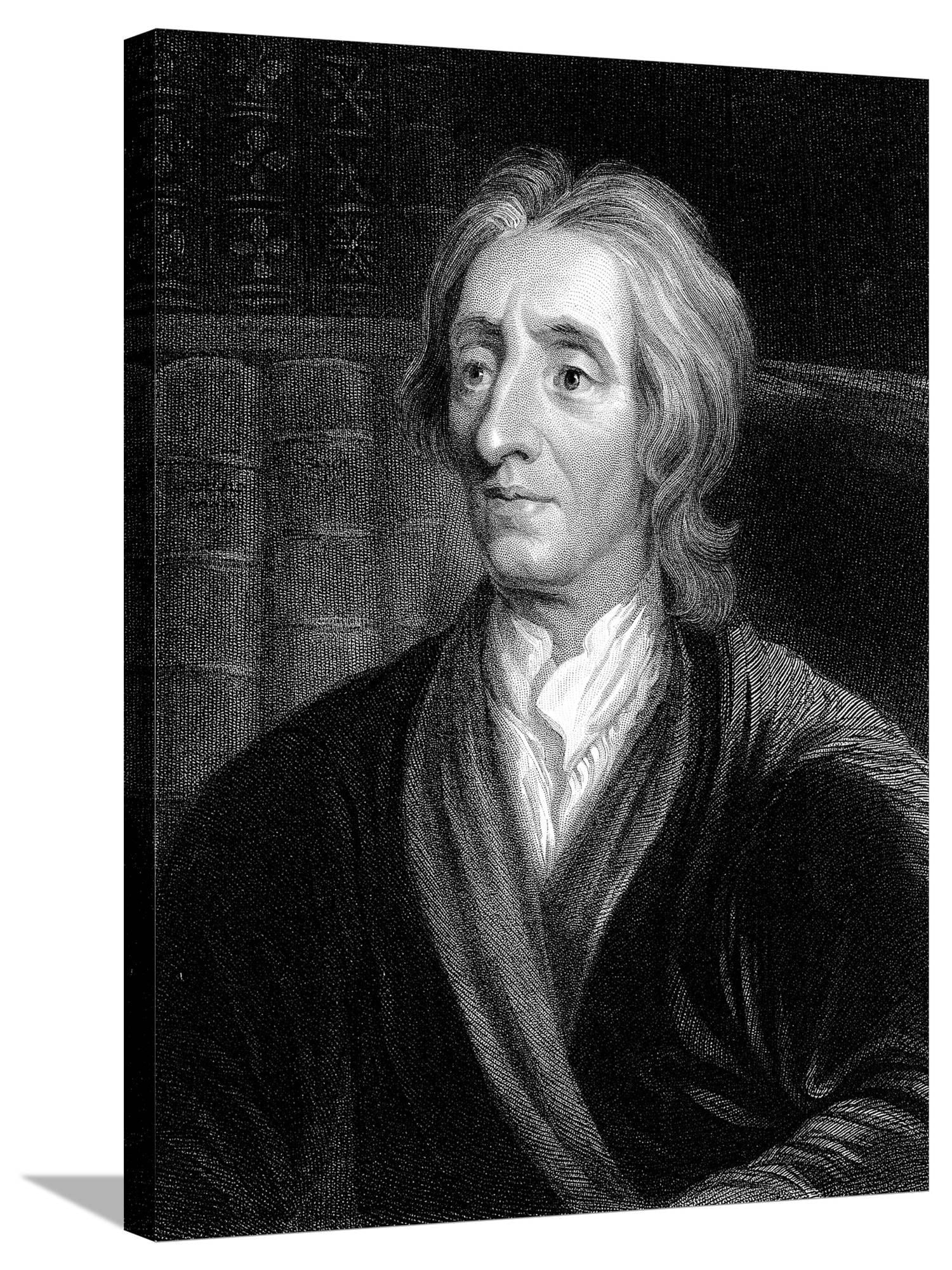 Art.com John Locke, English Philosopher, C1680-1704 Stretched Canvas ...