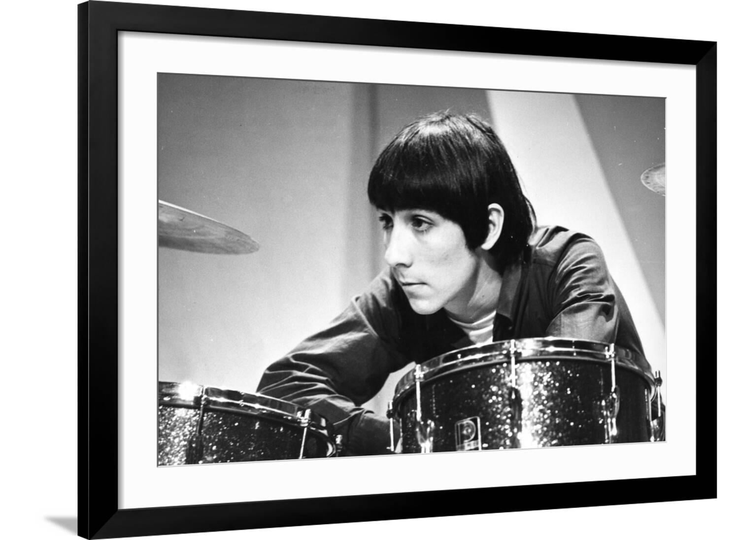 Art.com Keith Moon Ready Steady Go! Premium Giclee Print, Black Frame ...