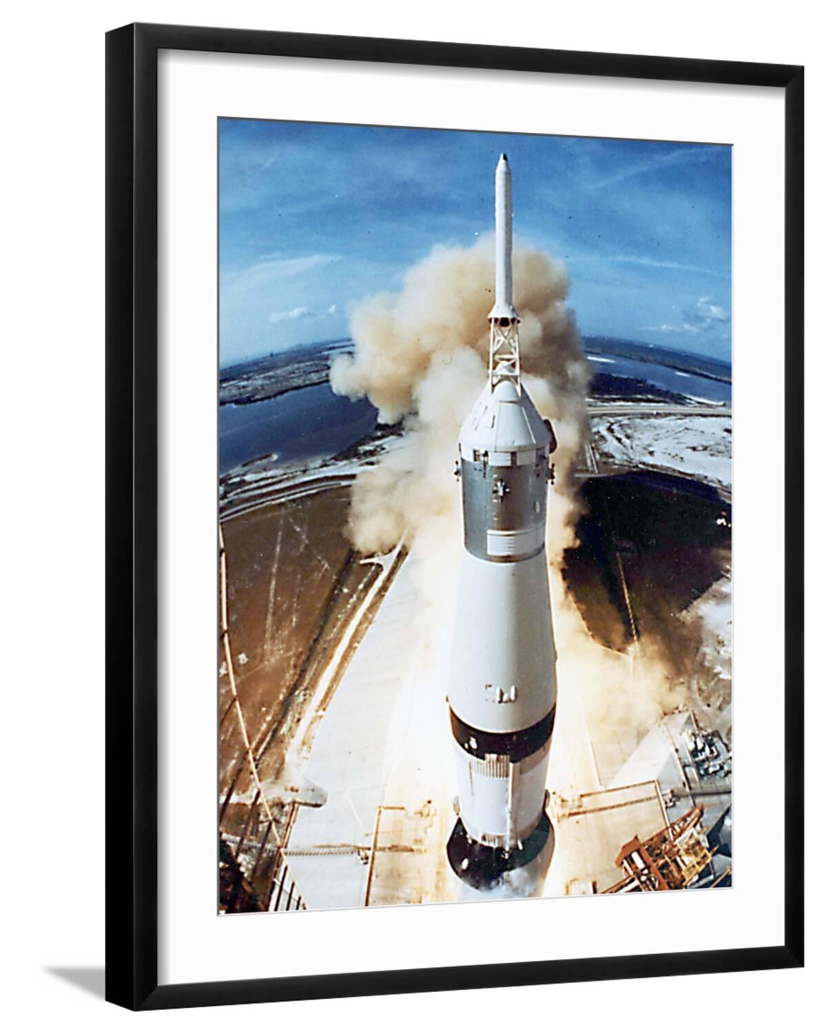 Art.com Lift Off of Apollo 11 Mission, with Neil Armstrong, Michael ...