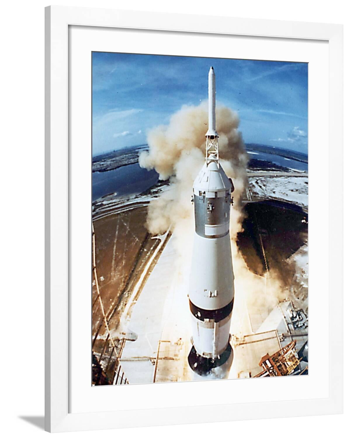 Art.com Lift Off of Apollo 11 Mission, with Neil Armstrong, Michael ...