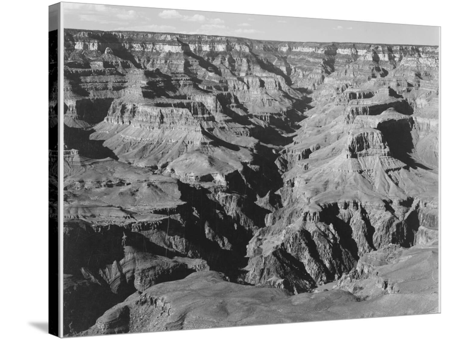 Art.com Lighter Shadows Grand Canyon National Park Arizona 1933-1942 Stretched Canvas Print Wall ...