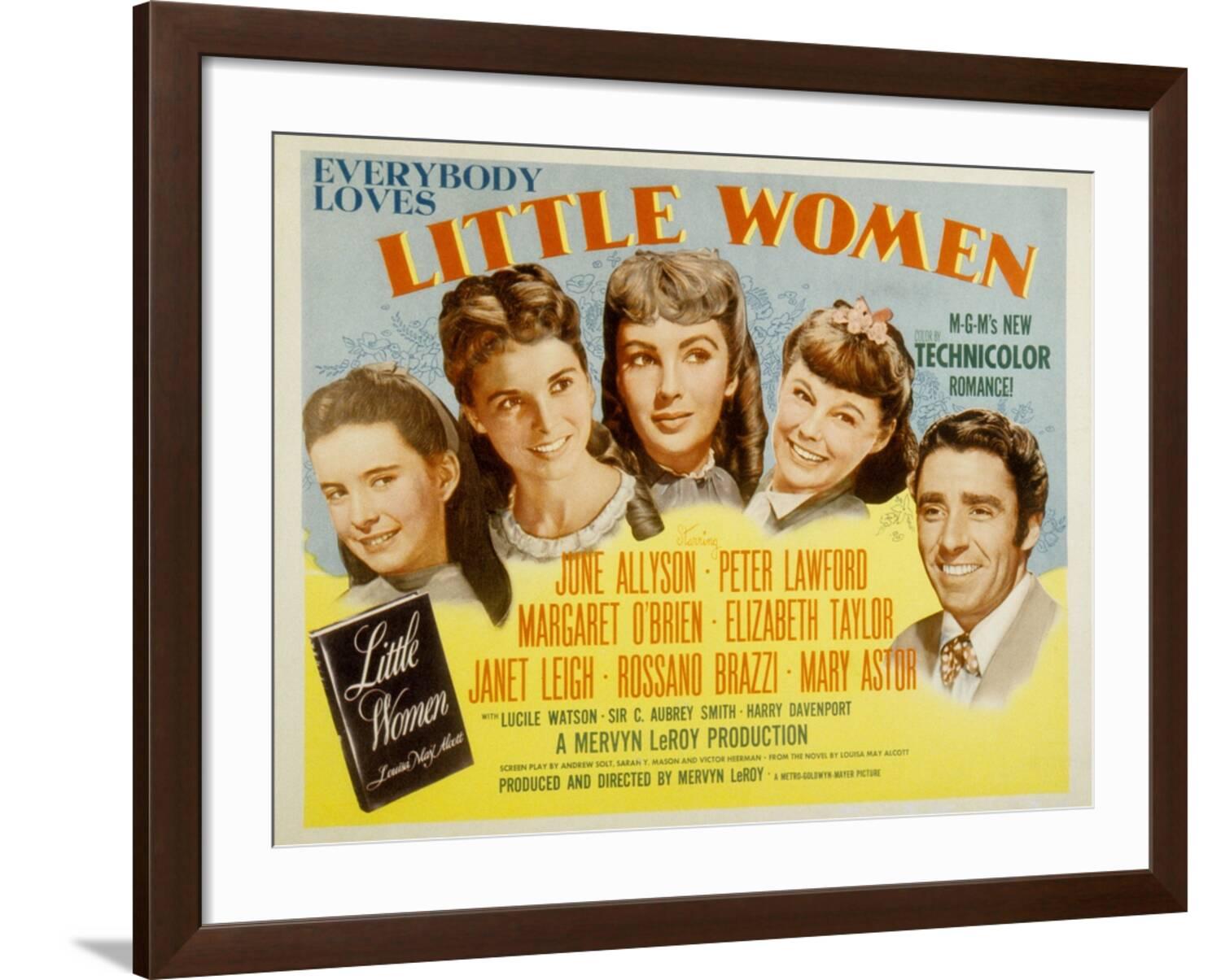 Art.com Little Women, Margaret O'Brien, Janet Leigh, Elizabeth Taylor ...