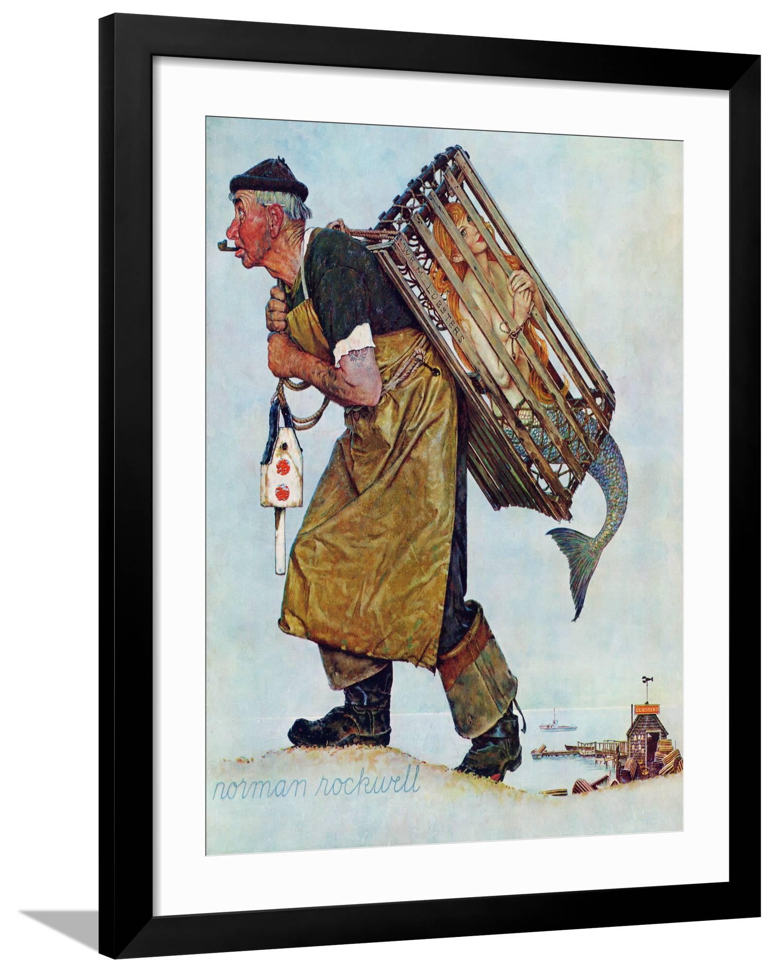 Art.com Mermaid or Lobsterman, August 20,1955 Giclee Print by Norman ...