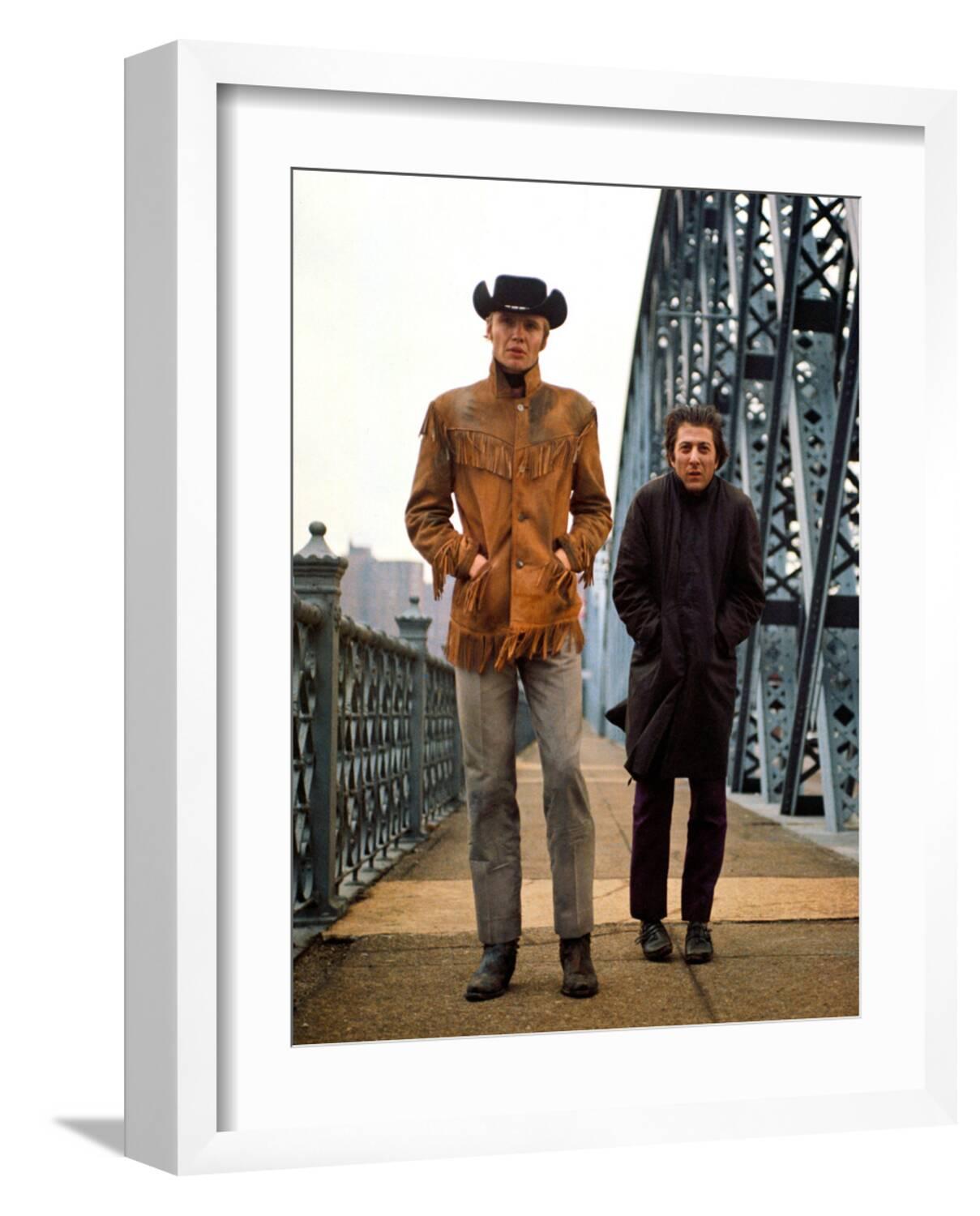 Art.com Midnight Cowboy, Jon Voight, Dustin Hoffman, 1969 Photo, White ...