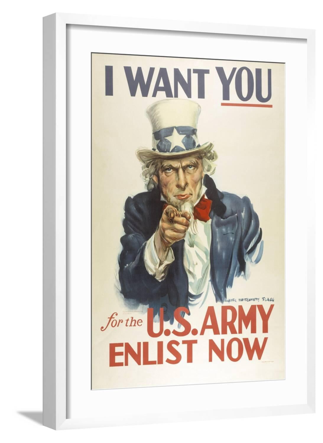 Art.com Military and War Posters: I Want YOU for the U.S. Army. James ...