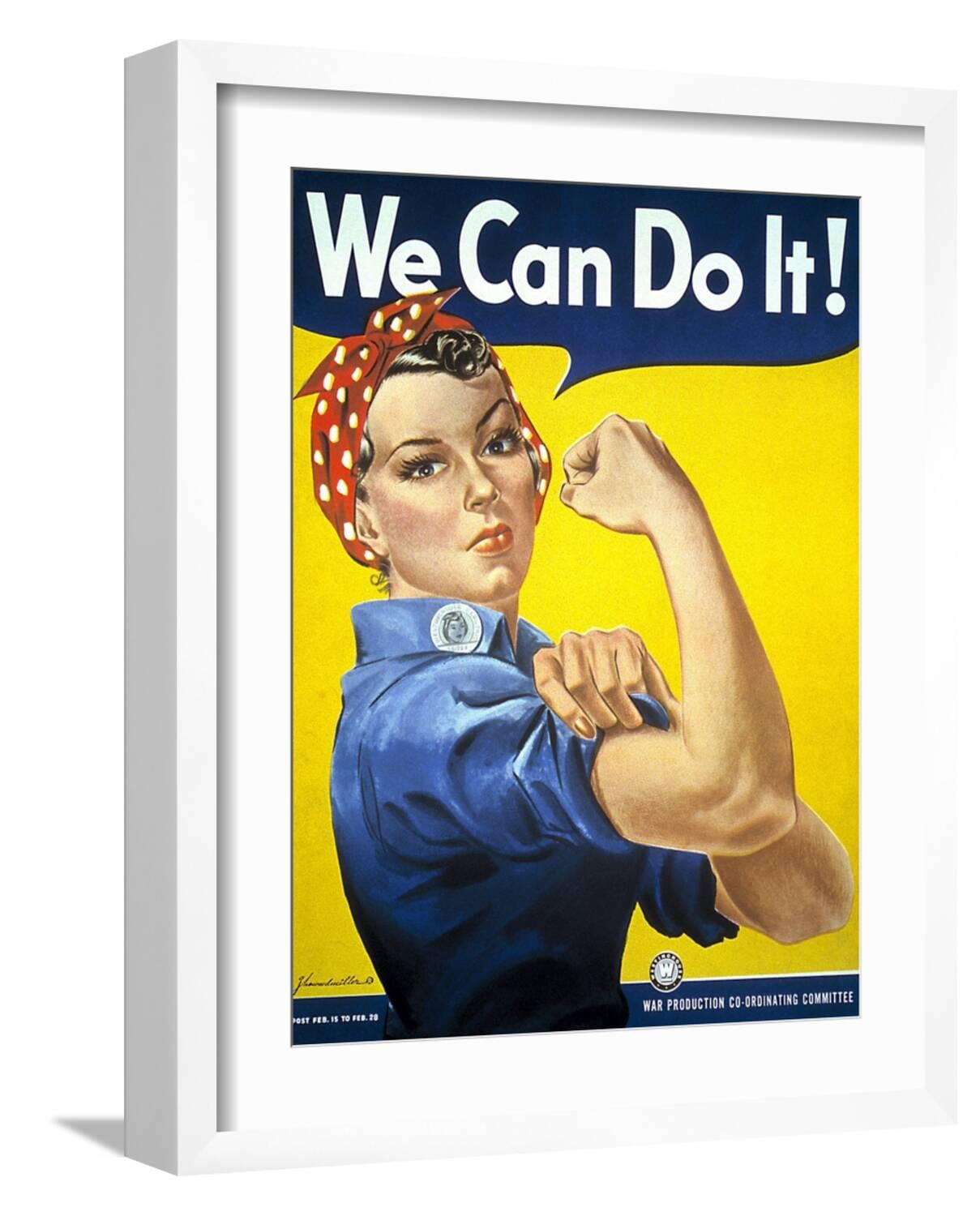 Art.com Military and War Posters: We Can Do It! J Howard Miller, 1942 ...