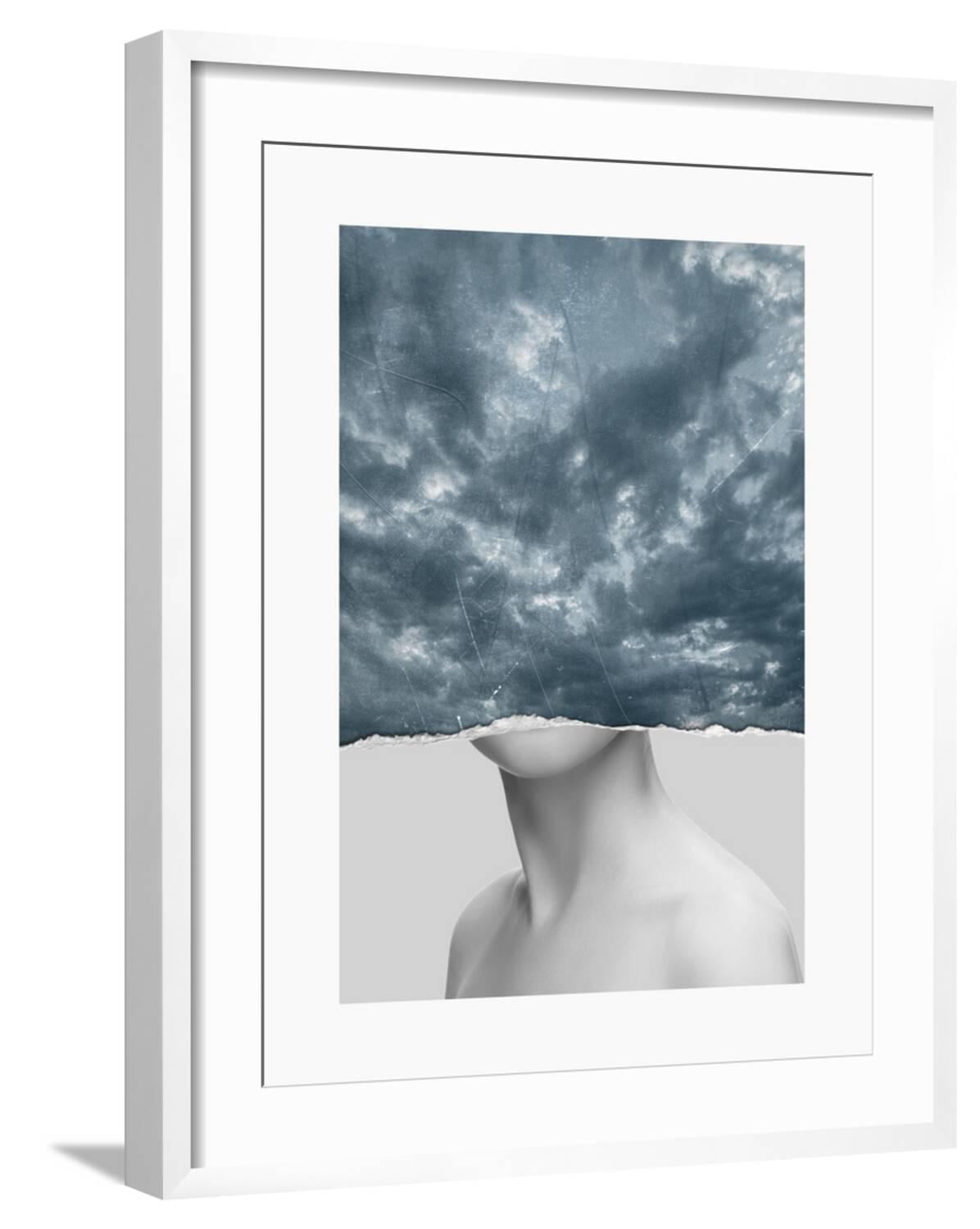 Art.com Minimalism, contemporary art collage Art Print by Volodymyr ...