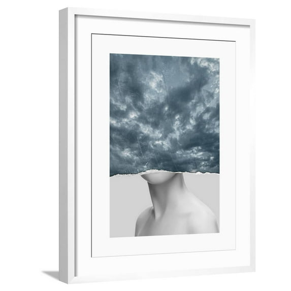 Art.com Minimalism, contemporary art collage Art Print by Volodymyr ...