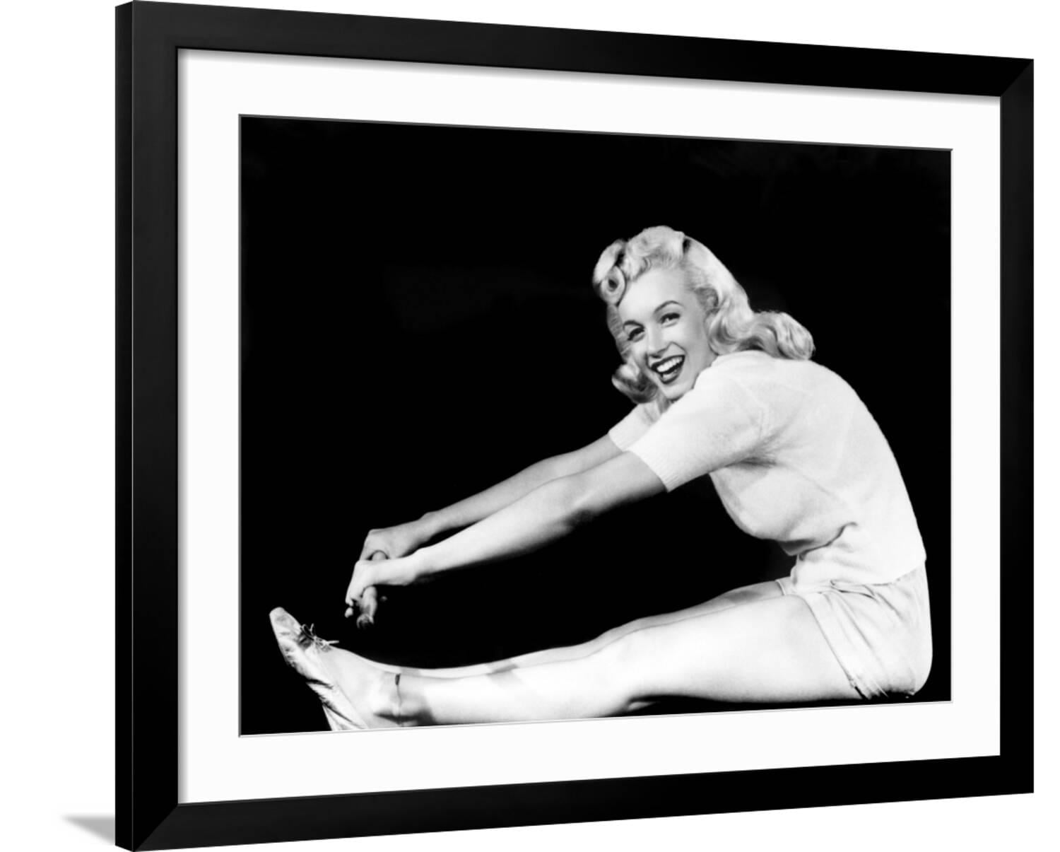 Art.com Model and Columbia Starlet Marilyn Monroe, Working Out, ca ...