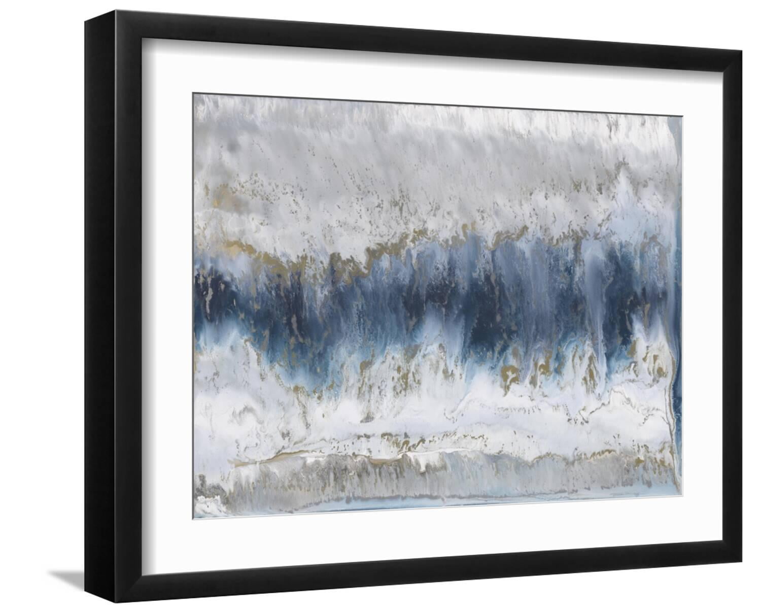 Art.com Moon Stone Art Print by Blakely Bering, Black Frame Wall Art ...