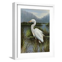 Art.com Floating II Art Print by Grace Popp, White Frame Wall Art, 40 ...