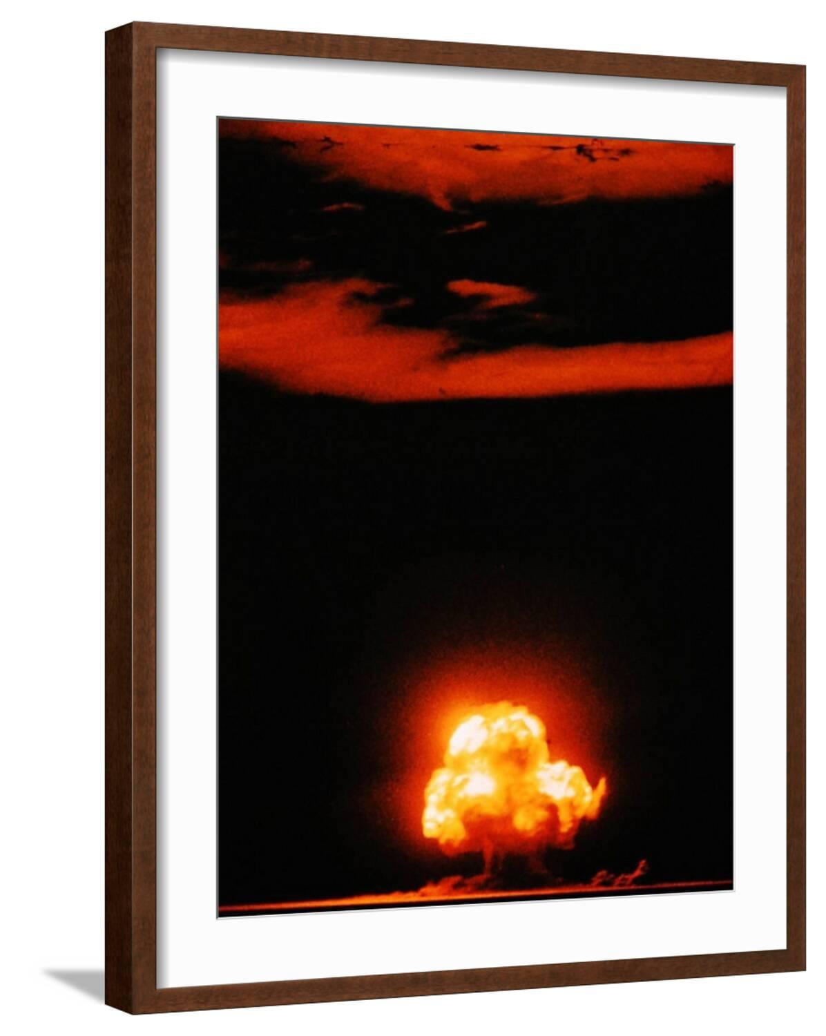 Art.com Mushroom Cloud of the Trinity Test, the First Manmade Nuclear ...