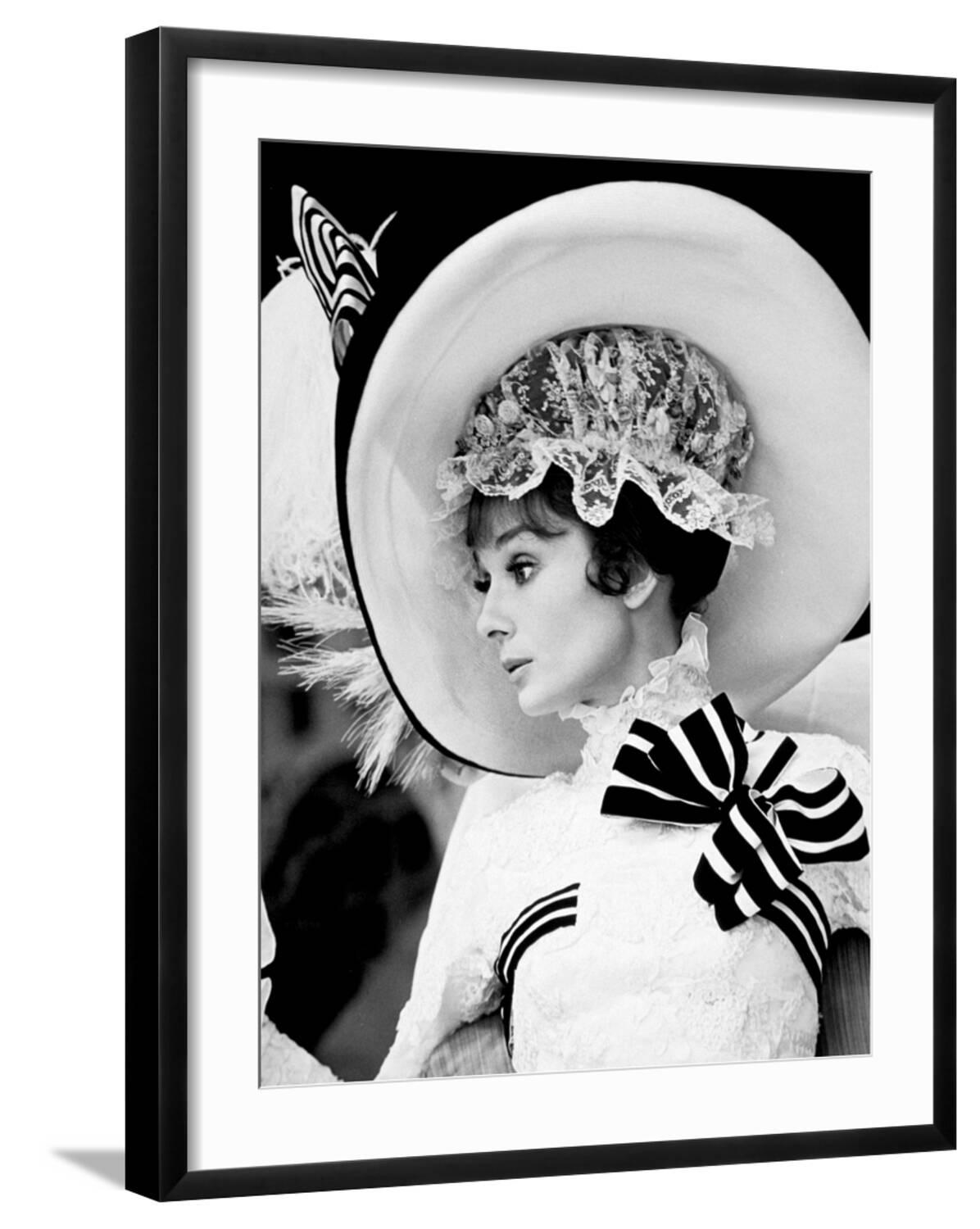 Art.com My Fair Lady, Audrey Hepburn 1964 Photo, Black Frame Wall Art ...