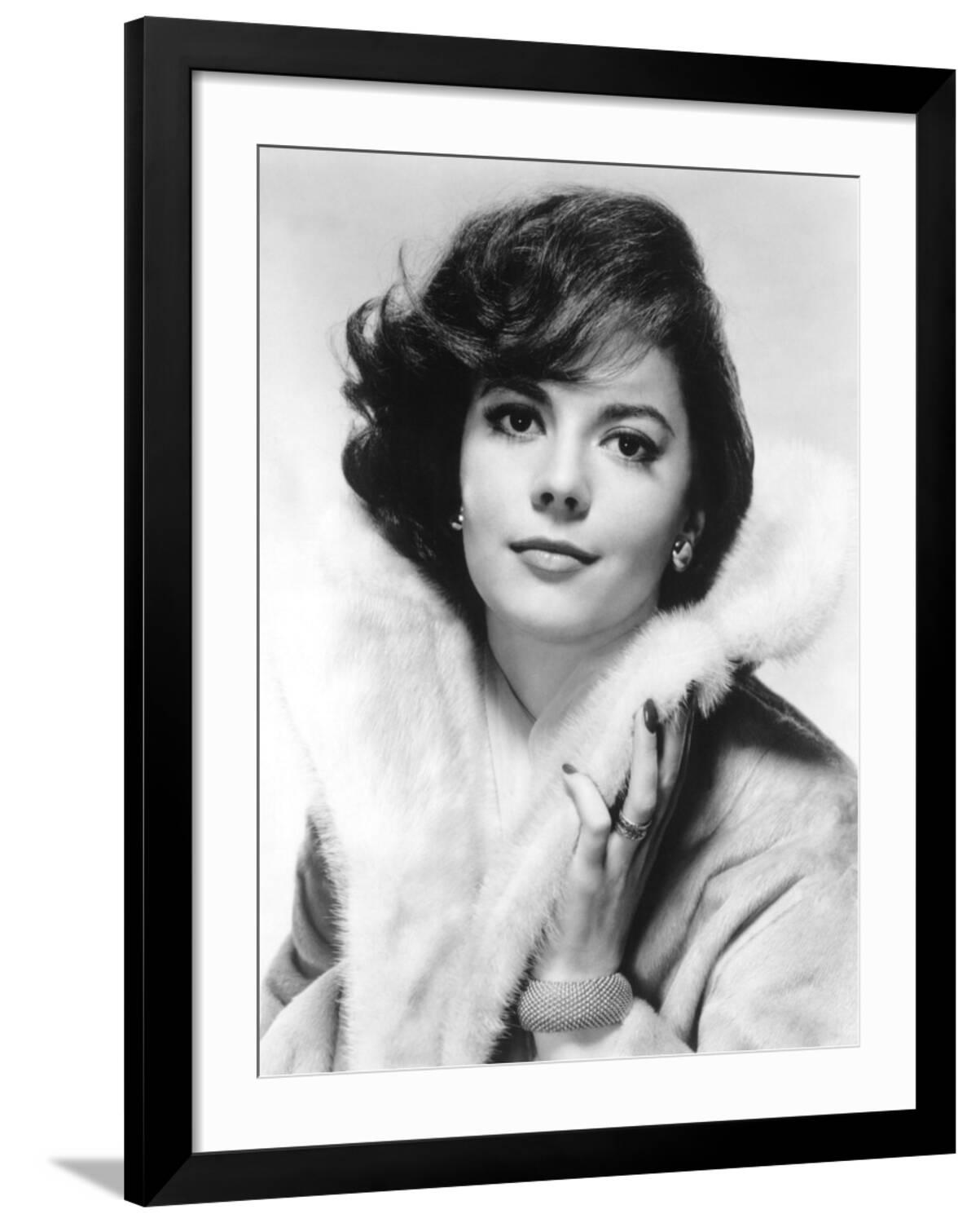 Art.com Natalie Wood, 1960s Photo, Black Frame Wall Art, 32" x 40 ...