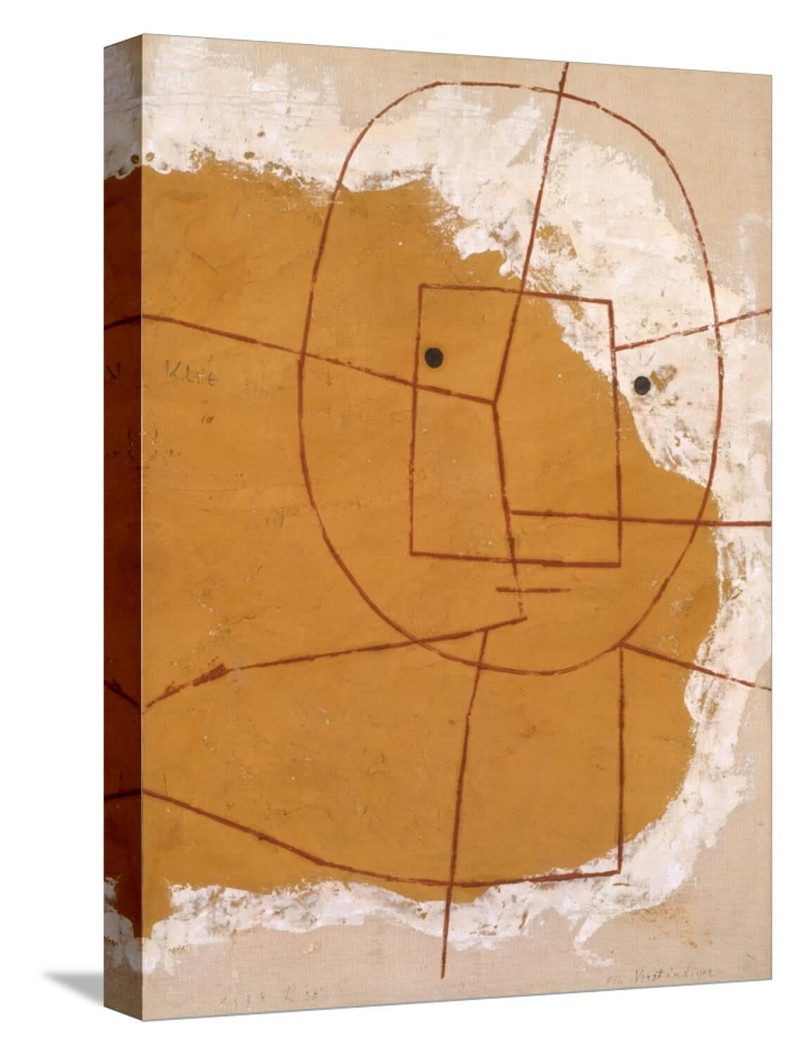 Art.com ONE WHO Understands, by Paul Klee, 1934, Swiss Painting, Oil on ...