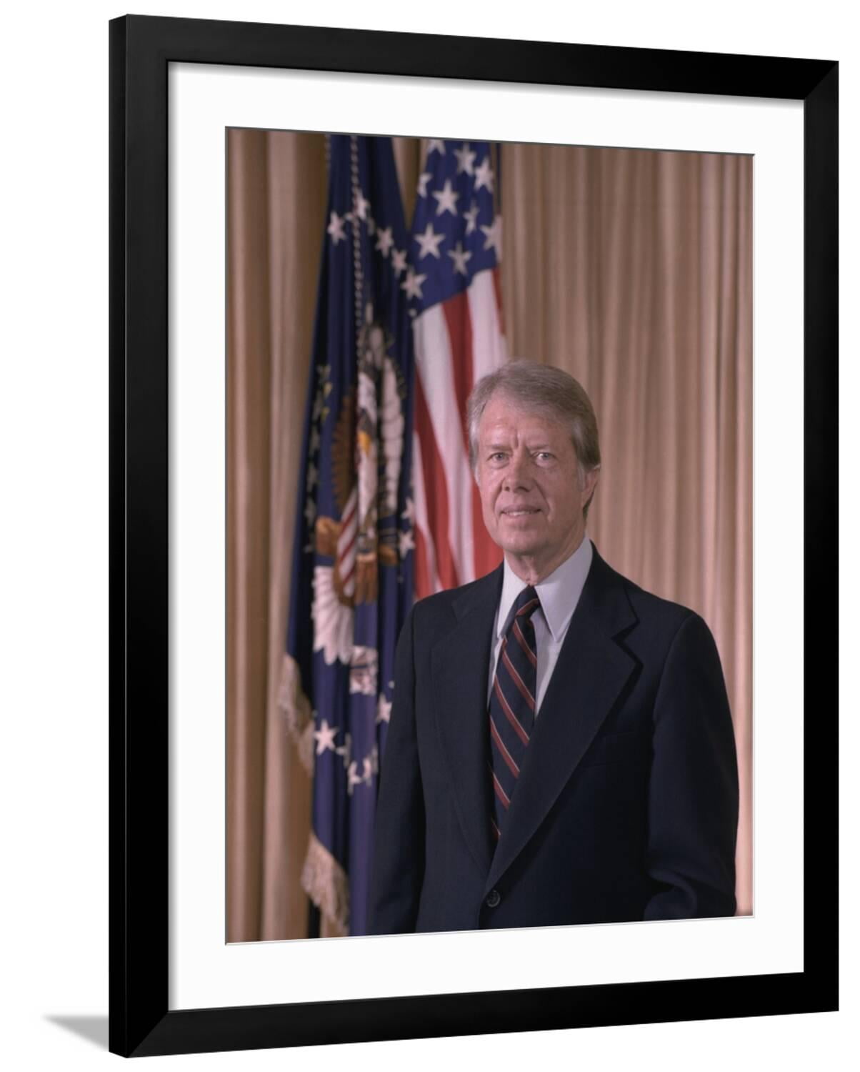 Art.com Official Portrait of President Jimmy Carter, Ca. 1977-1980 ...